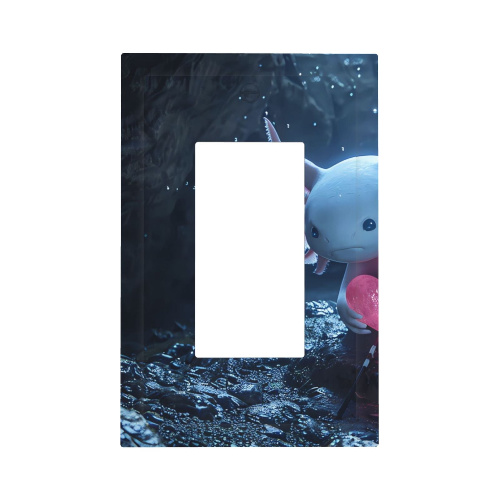 Rocae Heart Axolotl for Decorator Light Switch or Receptacle Outlet ...