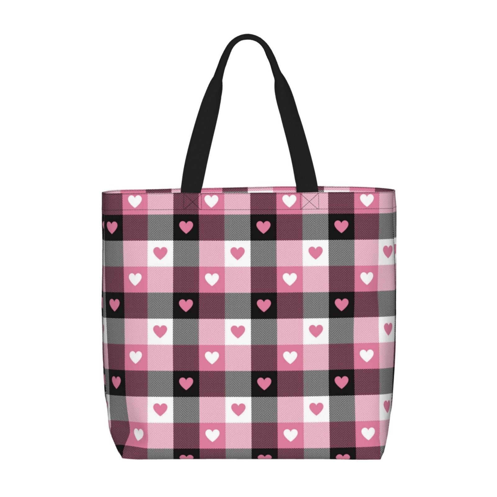 Rocae Heart Plaid for Features A Uniquely Designed,Large-capacity ...