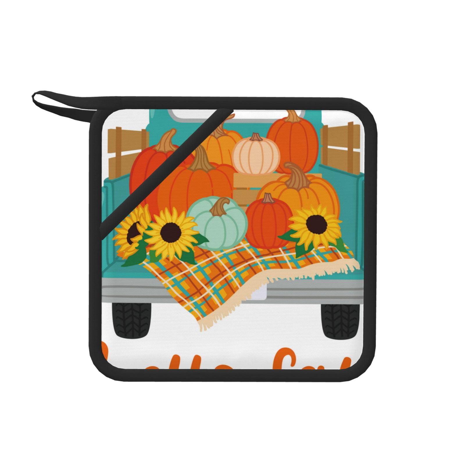 Rocae Hello Fall Farm Truck for Square Silicone Anti-scalding Mat ...