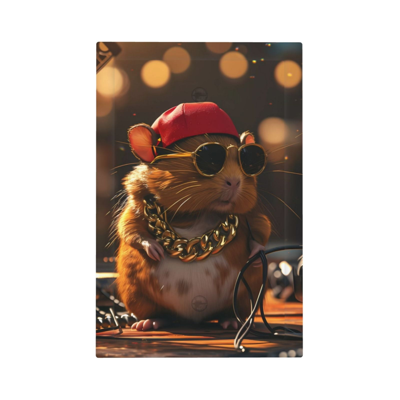 Rocae Hip-Hop Guinea Pig. for Decorator Light Switch or Receptacle ...