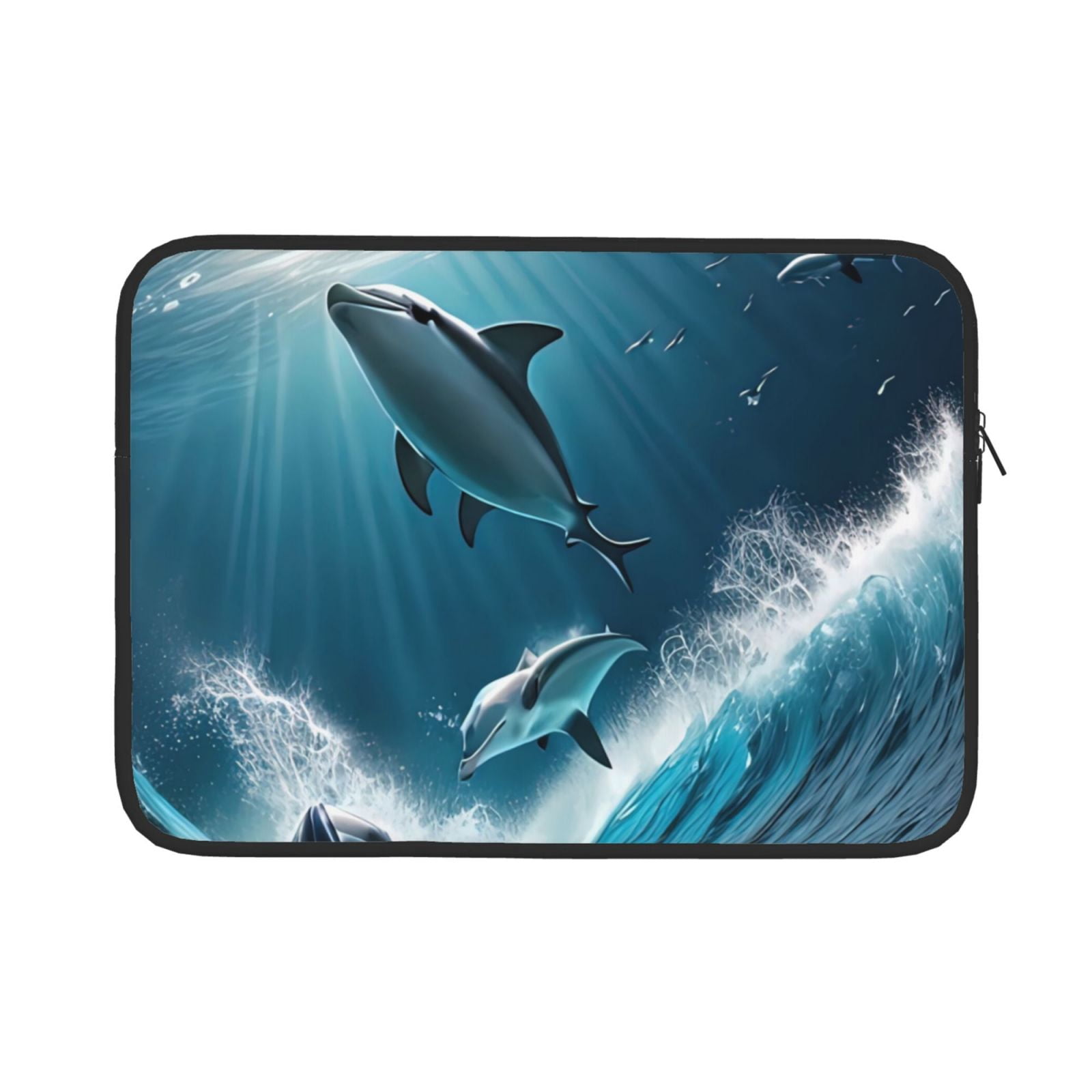 Rocae Ice Blue Ocean Cute Dolphin A for Classic Slim Ergonomic ...