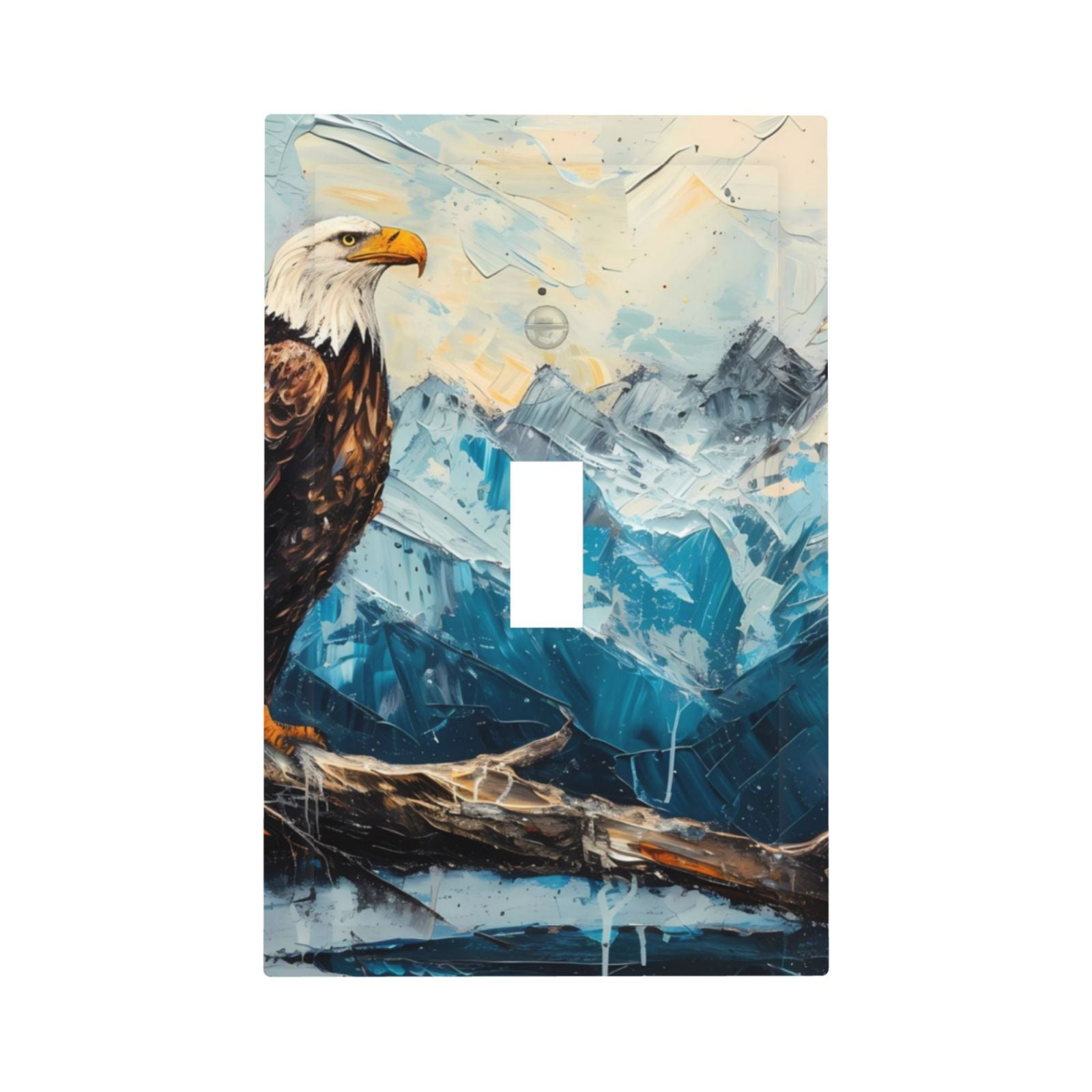 Rocae Iceberg Bald Eagle for Decorator Light Switch or Receptacle ...
