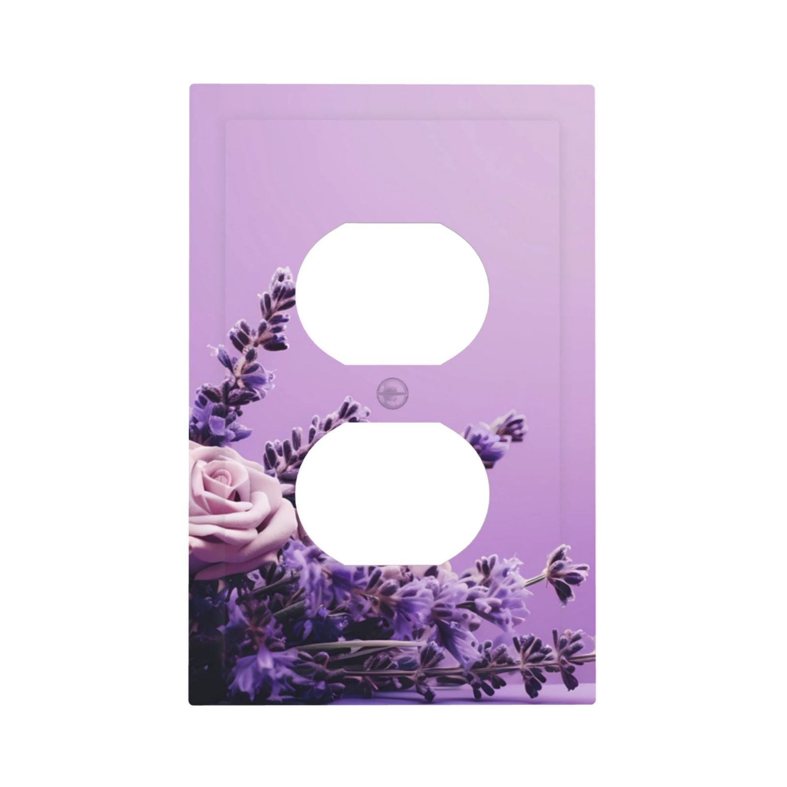 Rocae Lavender Roses Arrangement for Decorator Light Switch or ...