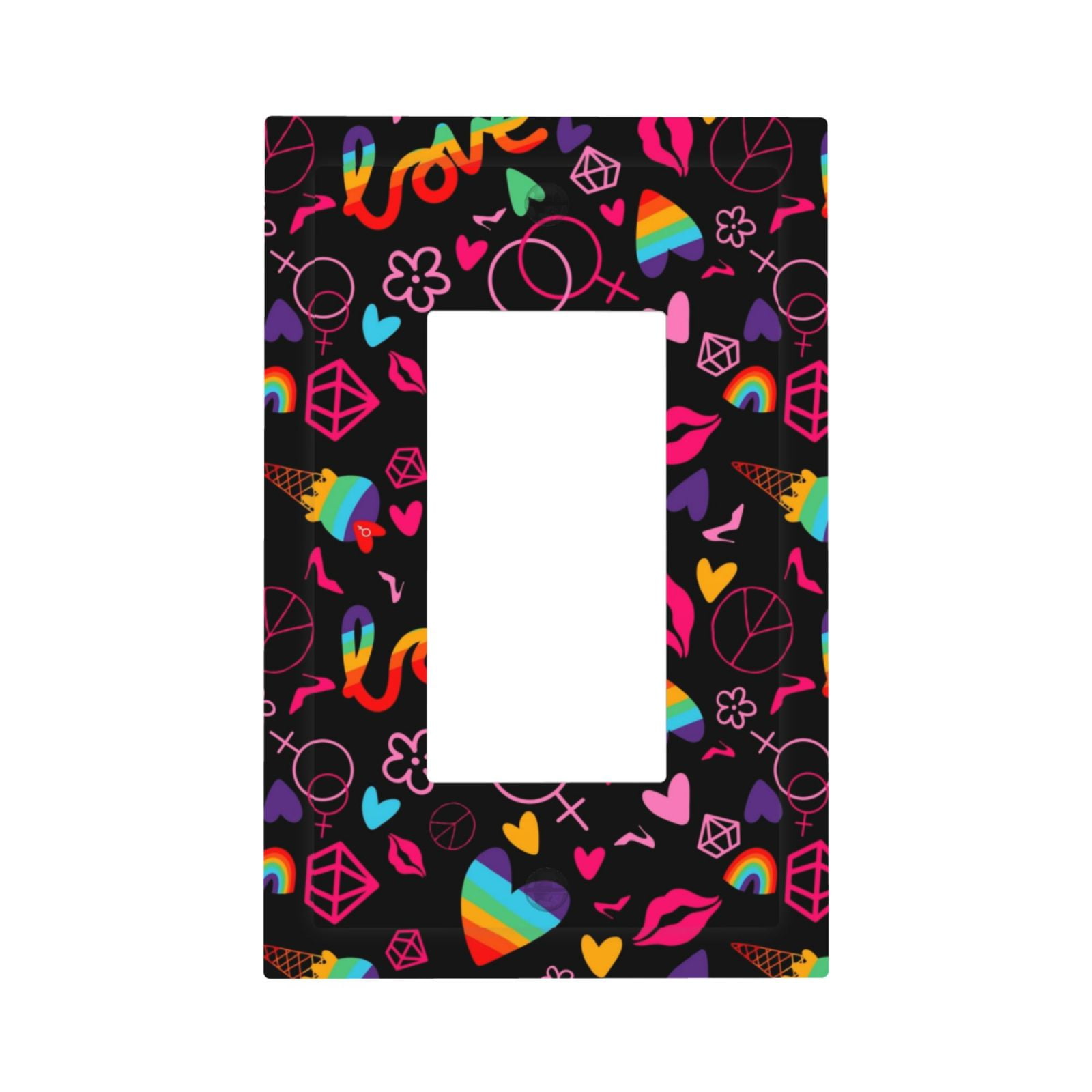 Rocae Lgbt Rainbow For Pride for Decorator Light Switch or Receptacle ...