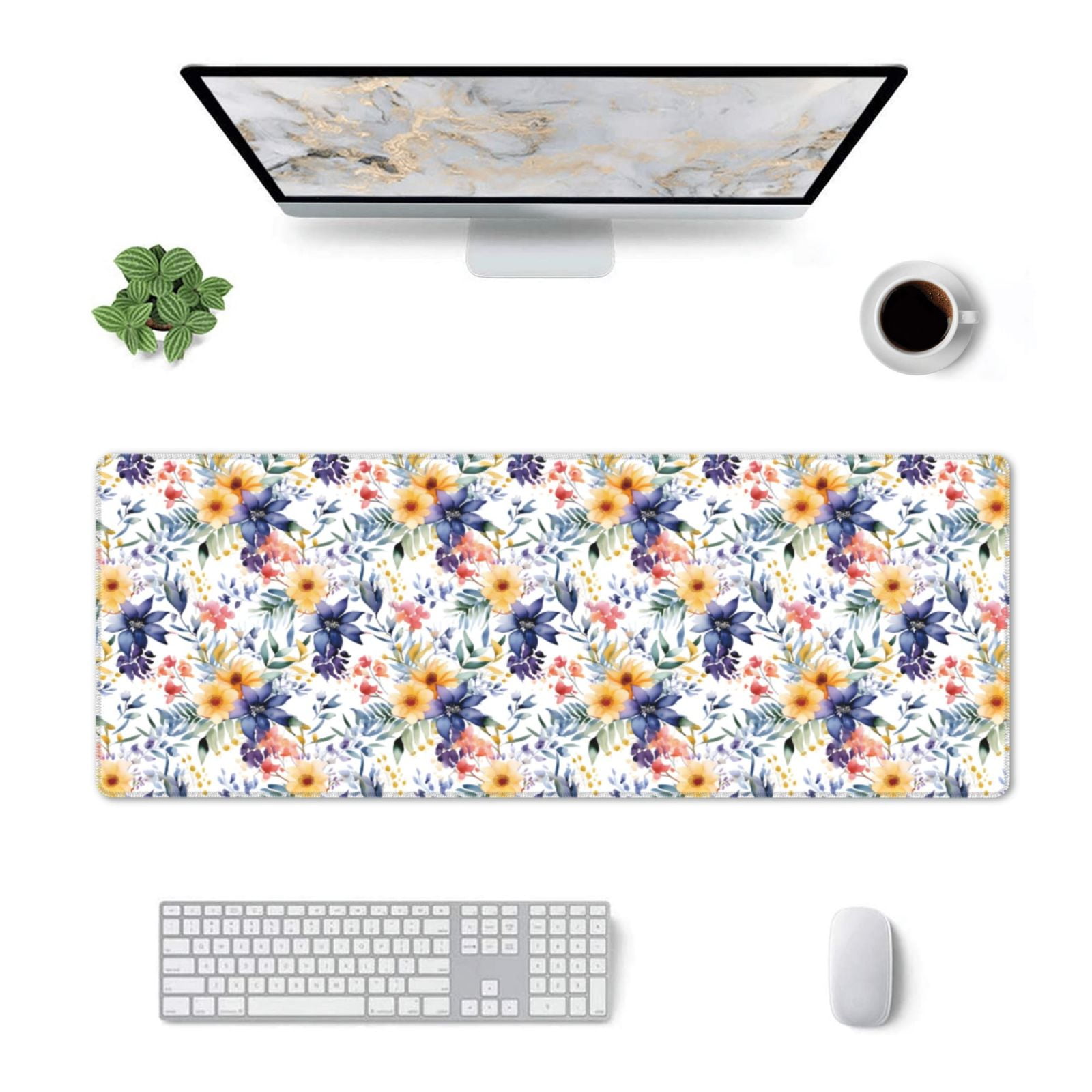 Rocae Lilies Flowers for Gaming Mouse Pad, Mouse Pad Large, Office ...