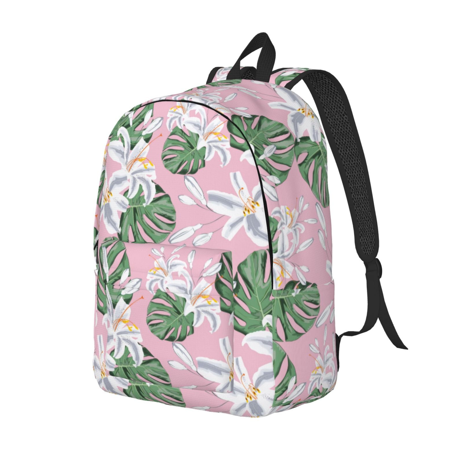 Rocae Lilies Flowers for Canvas College Laptop Backpack for Men Women ...