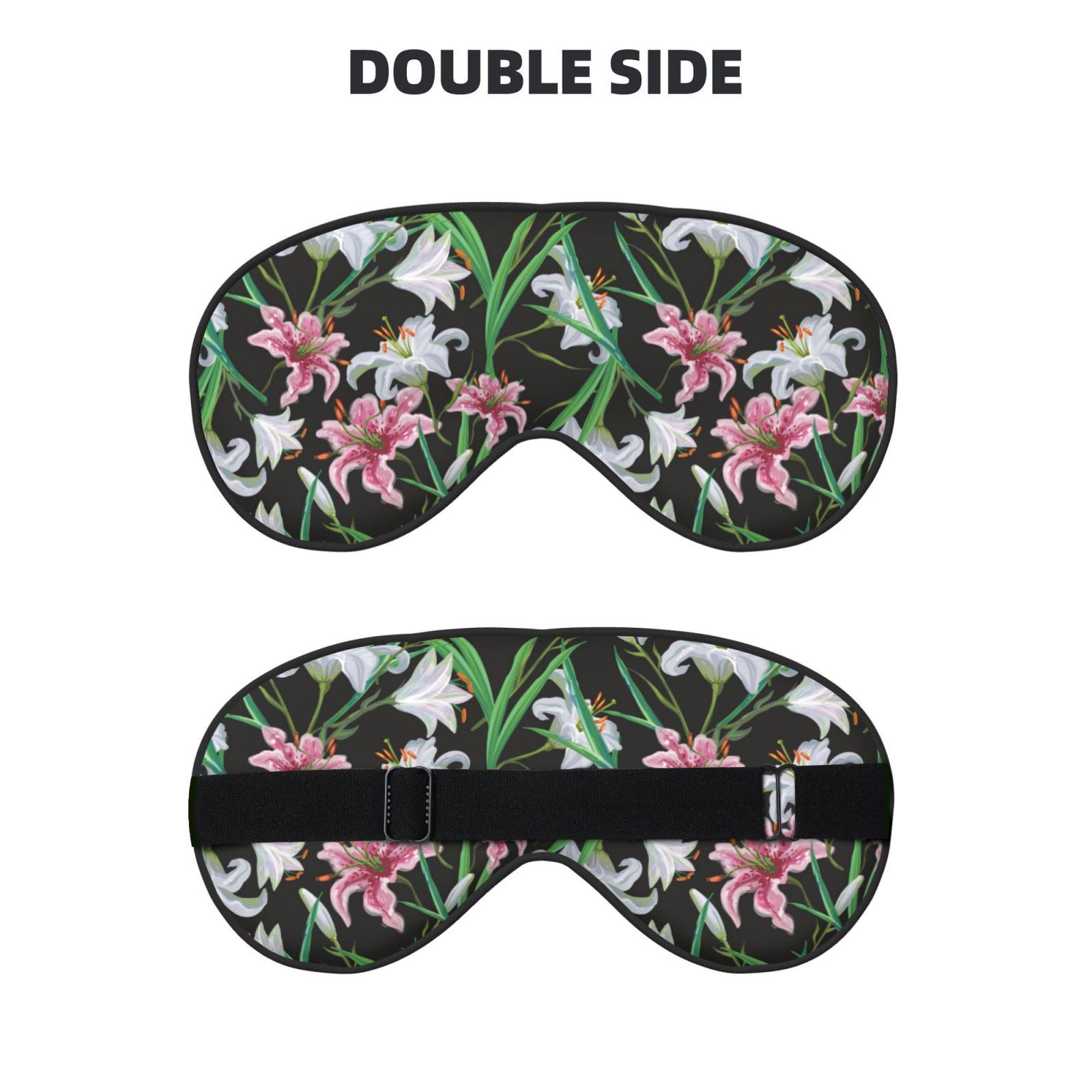 Rocae Lilies Flowers for Mask for Women Men, Luxury Eye Cover Eye Shade ...