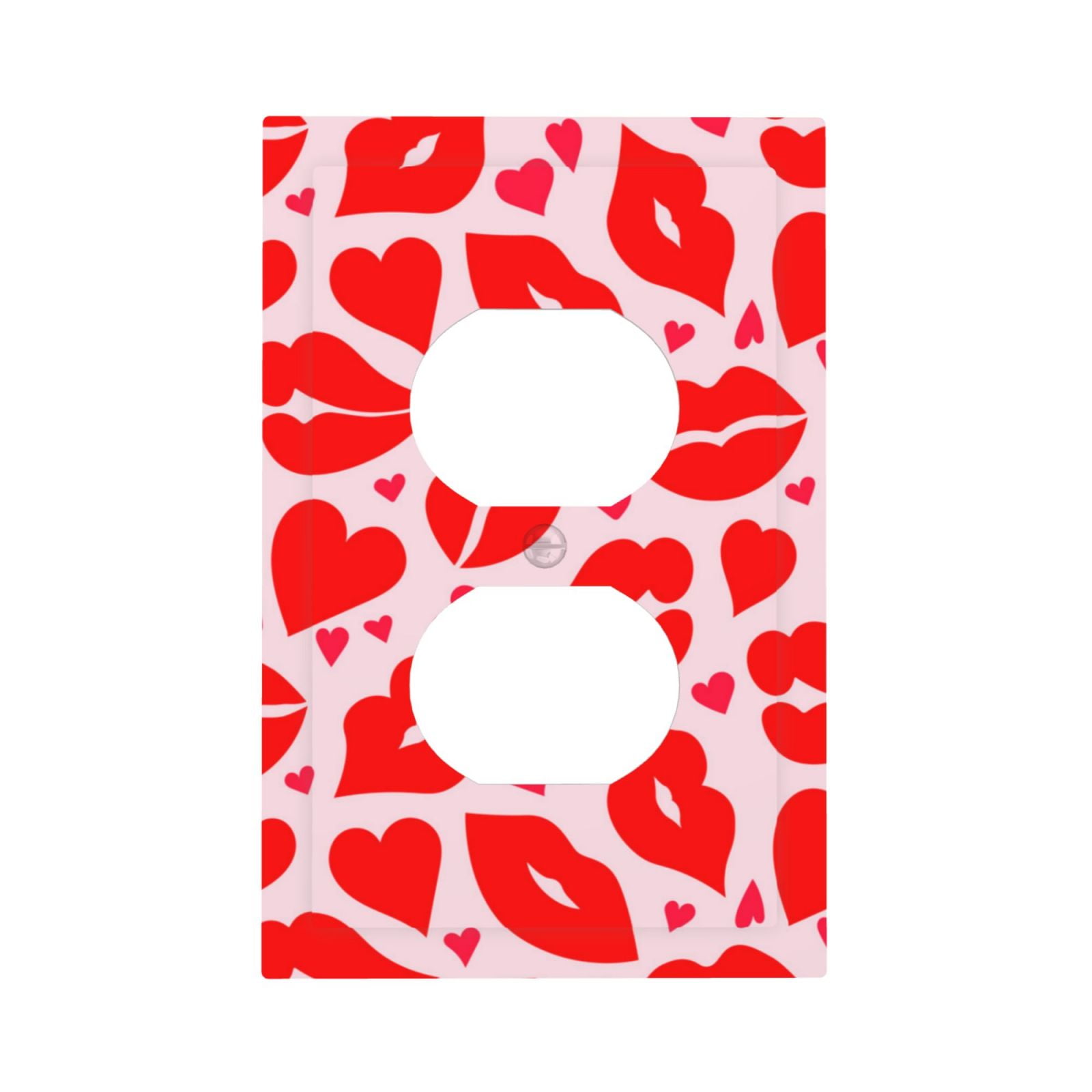 Rocae Lips Kiss for Decorator Light Switch or Receptacle Outlet Wall ...