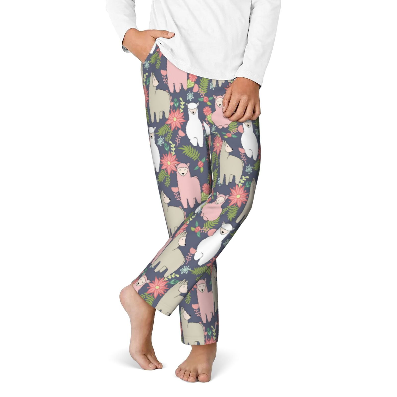 Rocae Llamas for Teenagers' Pajama Pants,Girls lounge pants,Perfect for ...