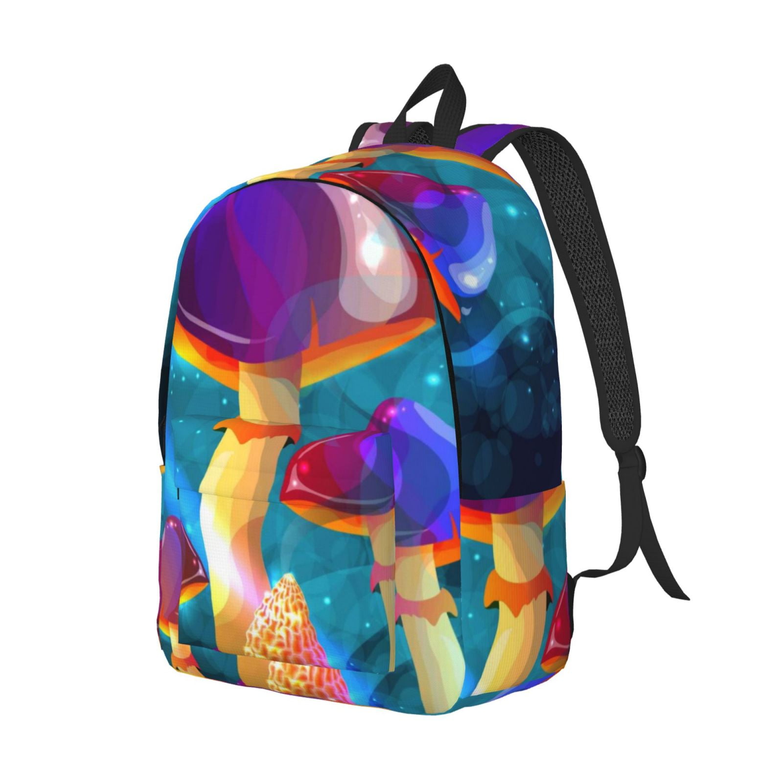 Rocae Magic Mushrooms ,Fireflies for Durable Canvas Backpack Leisure ...