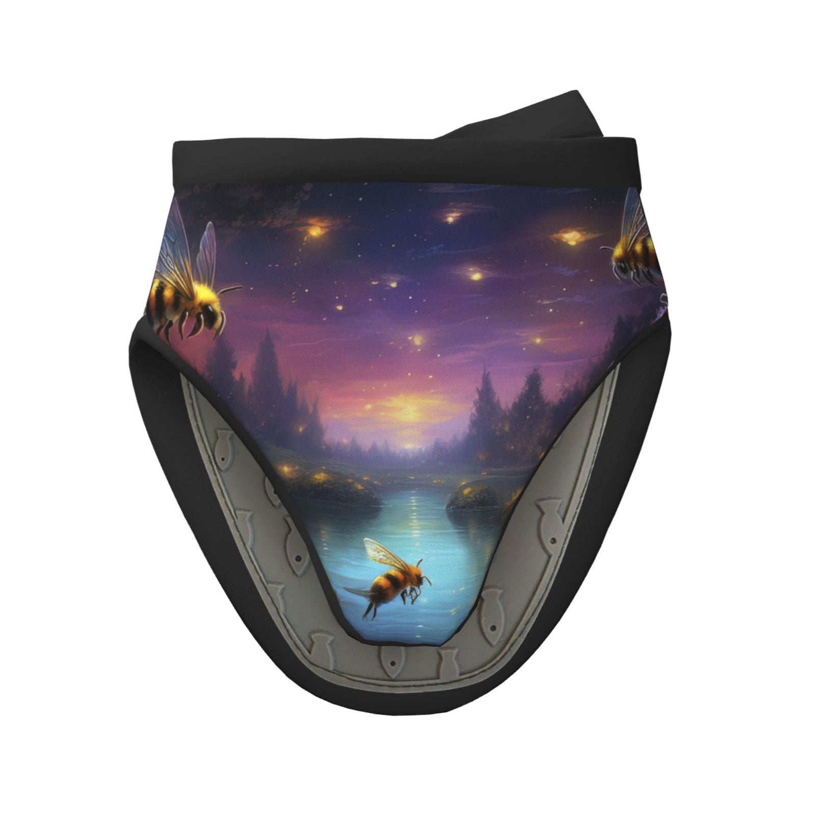 Rocae Magical Bees Twilight River for Mini Oven Mitts Rubber Oven Glove ...
