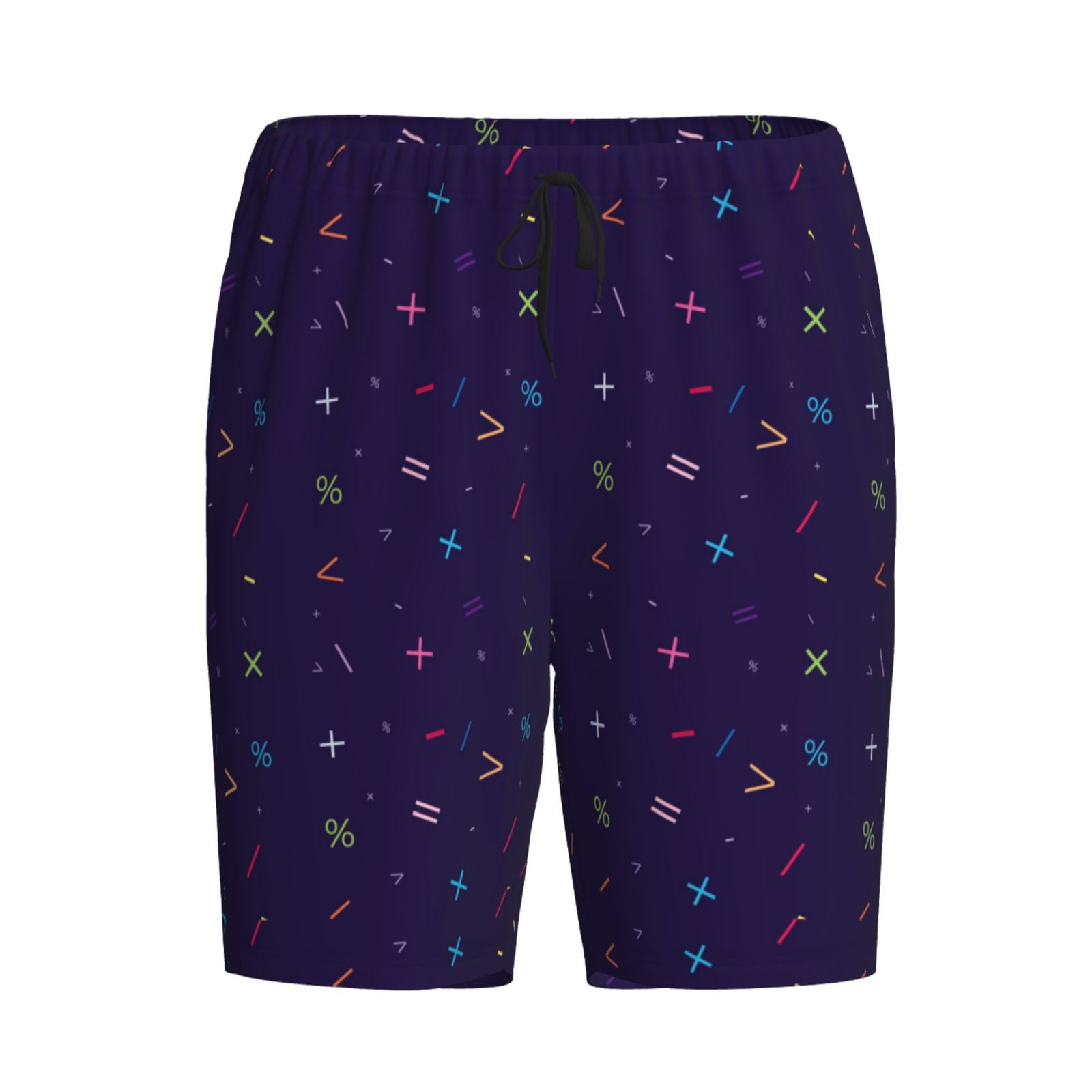Rocae Mathematical Symbols for Men's Soft Sleep Pajama Shorts ...