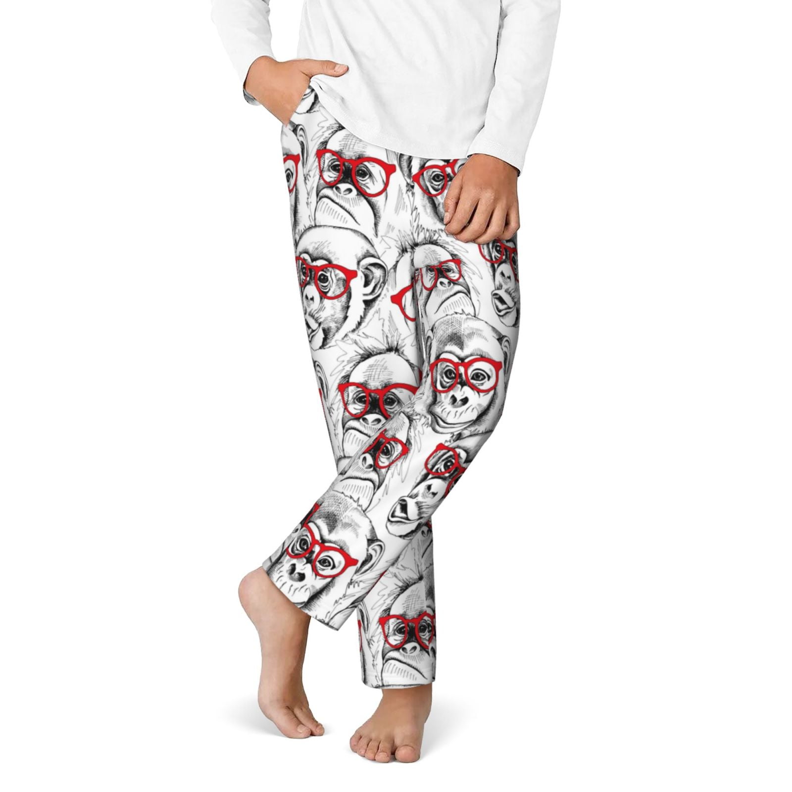 Rocae Monkey for Teenagers' Pajama Pants,Girls lounge pants,Perfect for ...