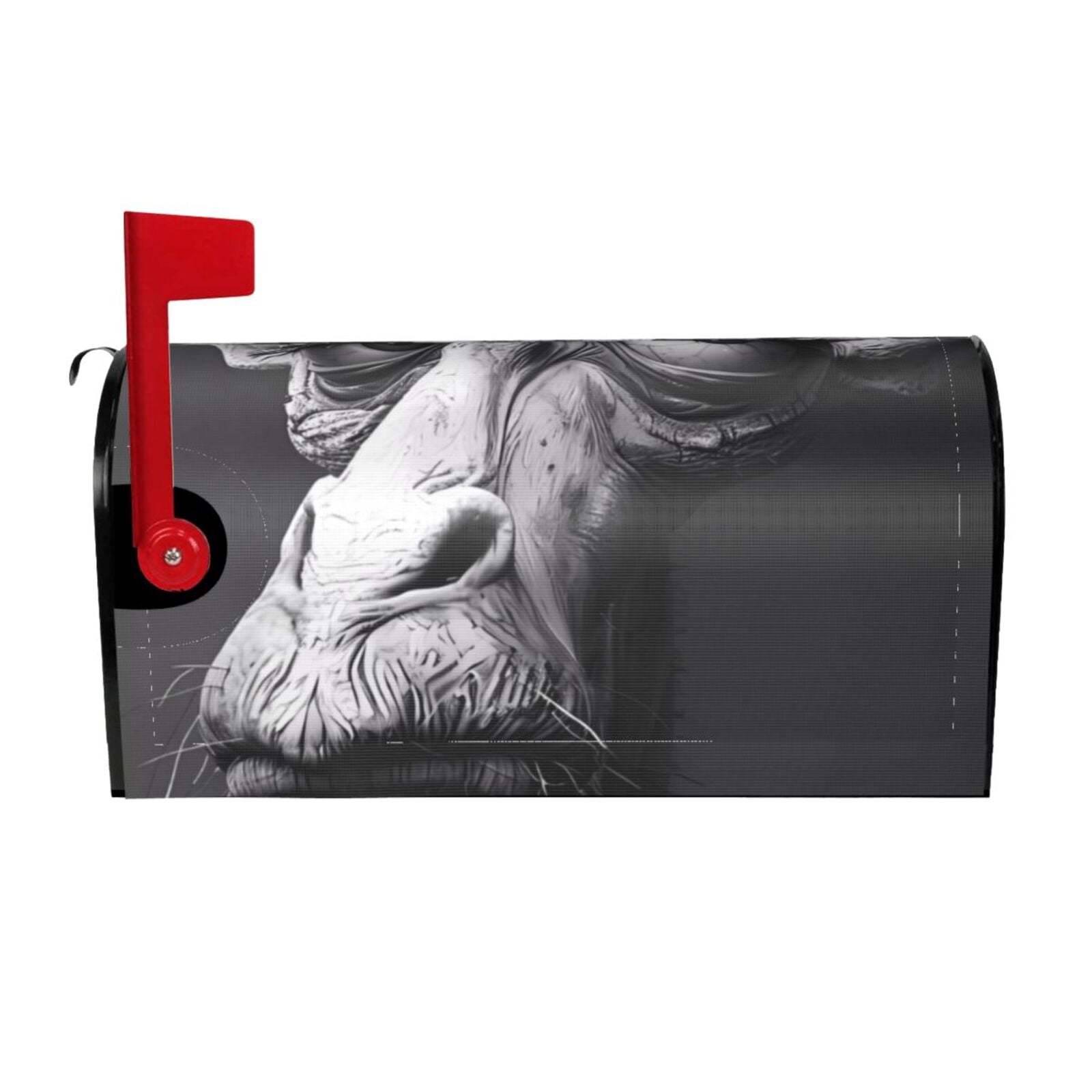 Rocae Monochrome Giraffe Expression for Mailbox Covers Protection ...