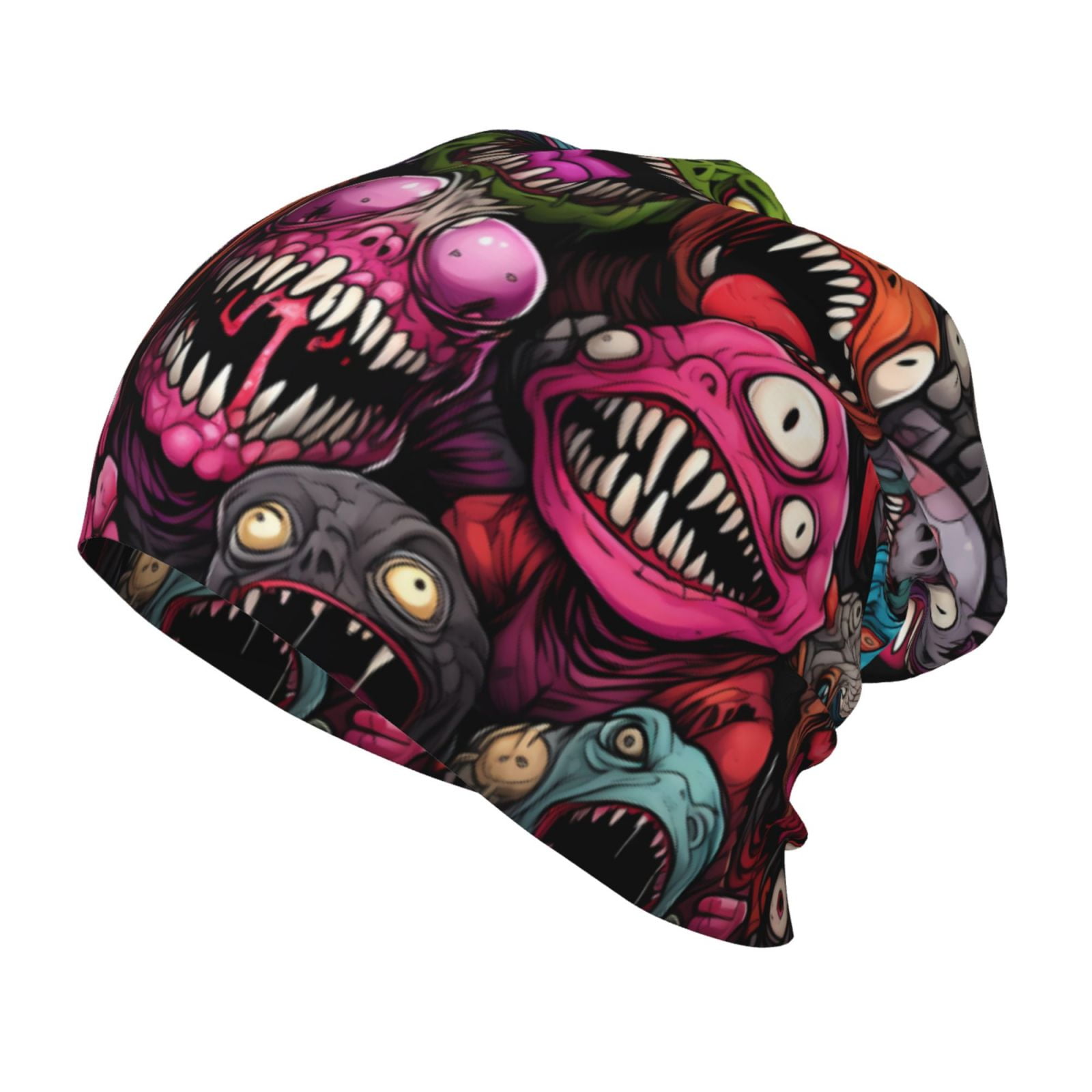 Rocae Monstrous Cartoon Characters for Kids Winter Beanies Weather Hats ...