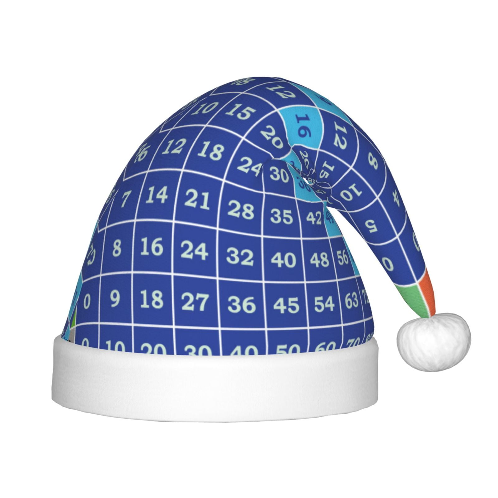 Rocae Multiplication Table for Christmas Hat for Kids Hats Christmas ...