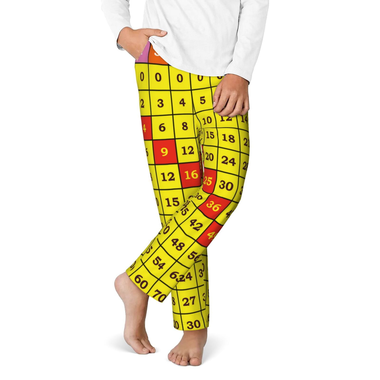 Rocae Multiplication Table2 for Teenagers' Pajama Pants,Girls lounge ...
