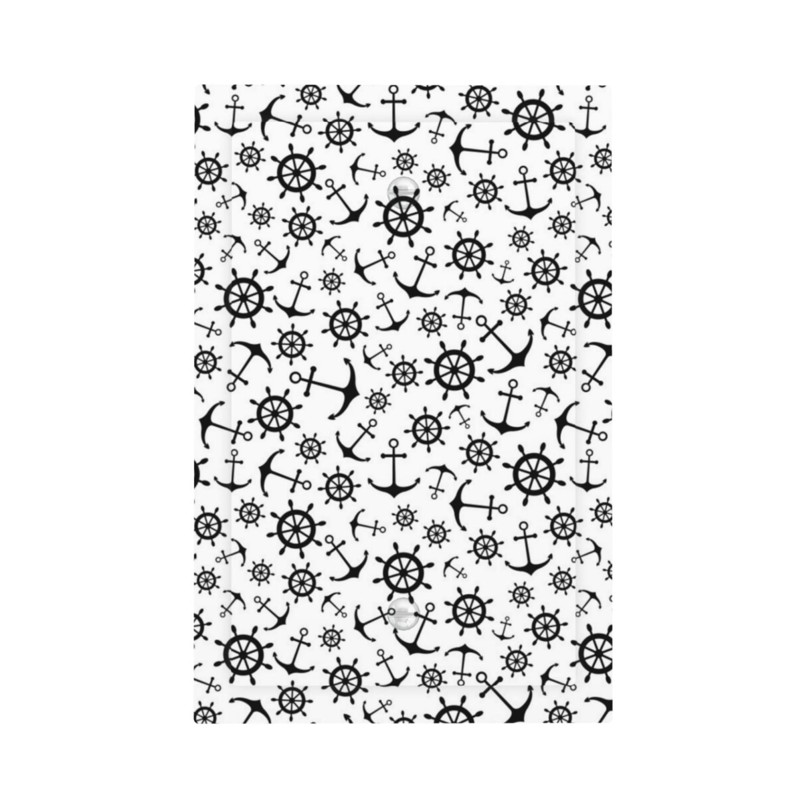 Rocae Nautical Themed Simple Anchors for Decorator Light Switch or ...