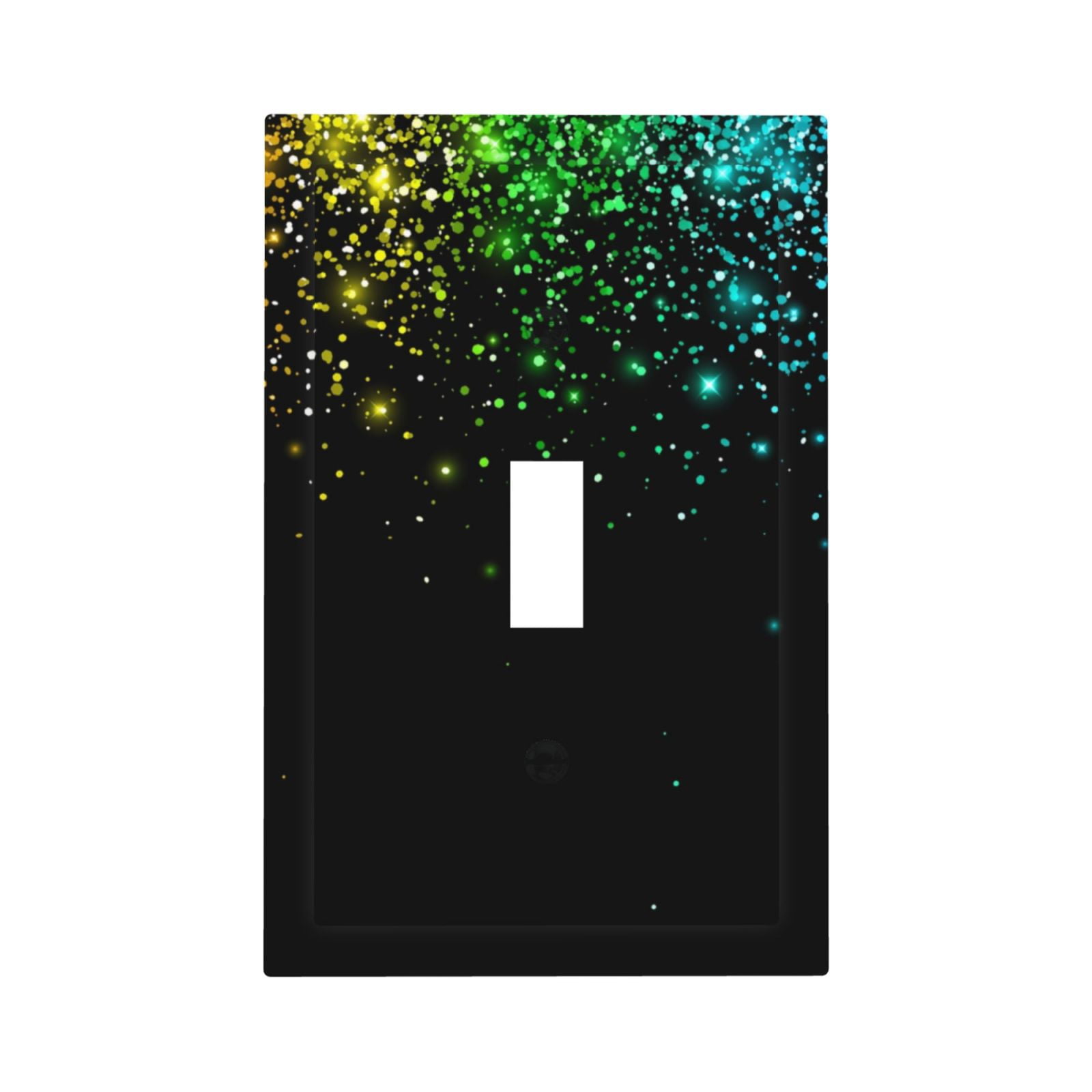 Rocae Night Rainbow Sparkles for Decorator Light Switch or Receptacle ...