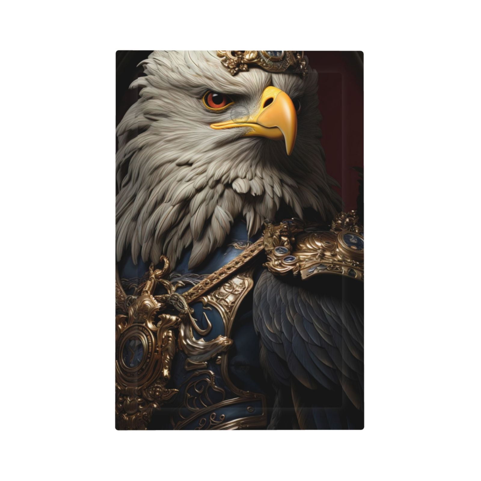Rocae Noble Style Bald Eagle for Decorator Light Switch or Receptacle ...