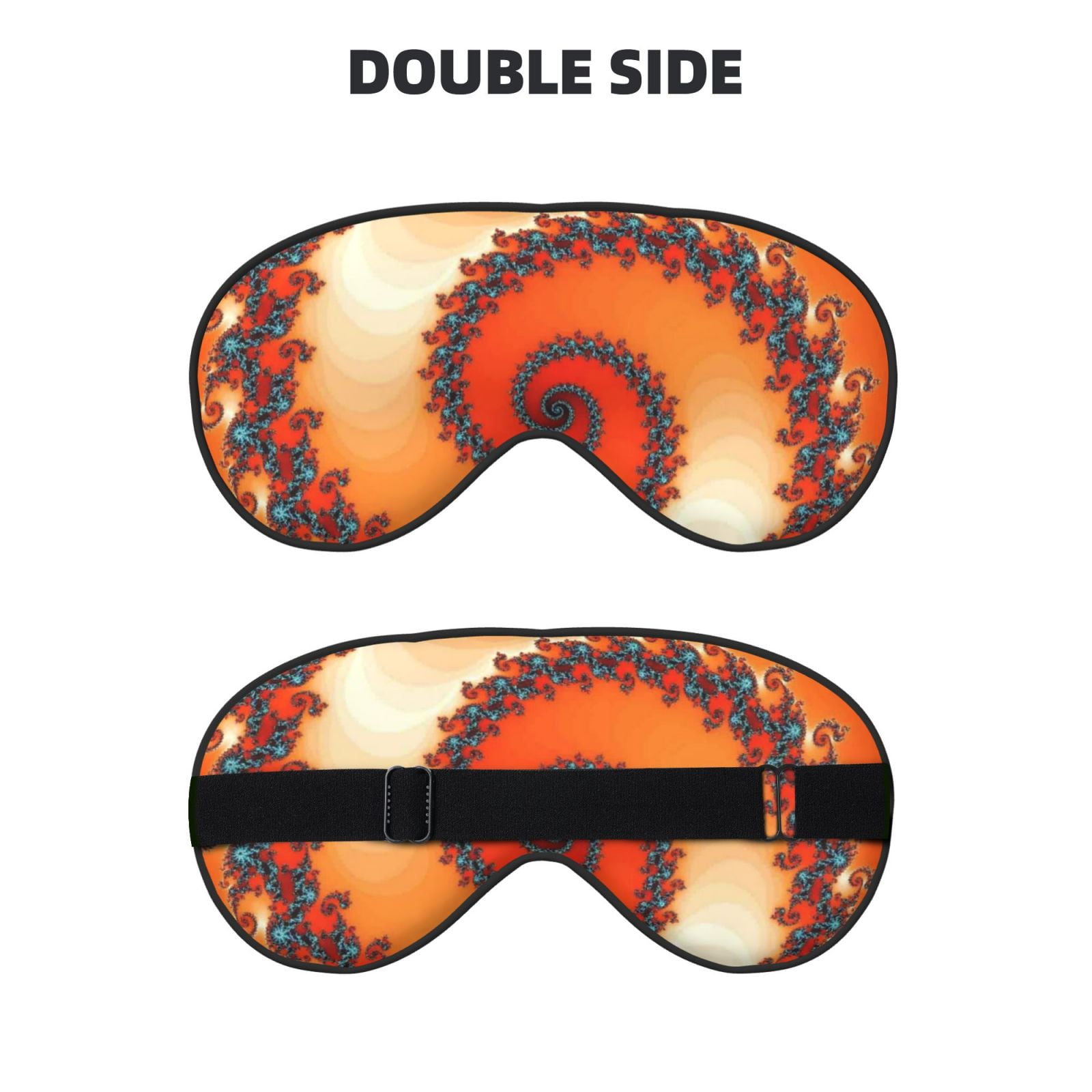 Rocae Orange Rotating for Mask for Women Men, Luxury Eye Cover Eye ...