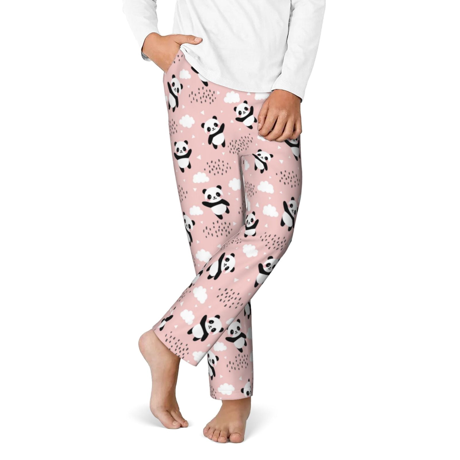 Rocae Panda Flying in the Sky (2) for Teenagers' Pajama Pants,Girls ...
