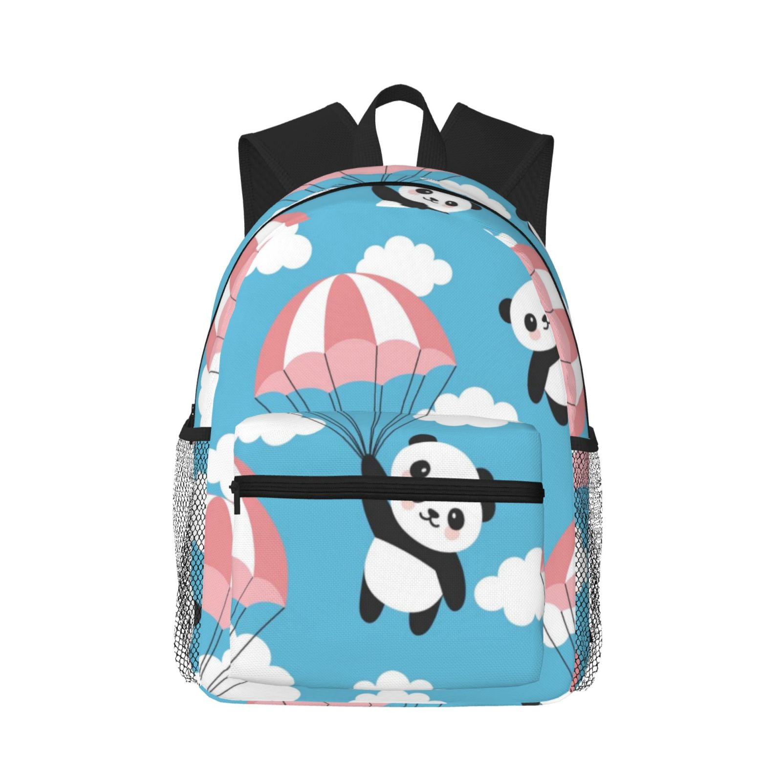 Rocae Panda Flying in the Sky for Lightweight Casual Backpack Travel ...