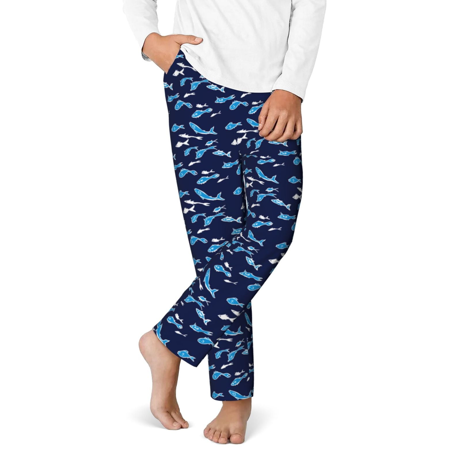 Rocae Party Shark Cute for Teenagers' Pajama Pants,Girls lounge pants ...