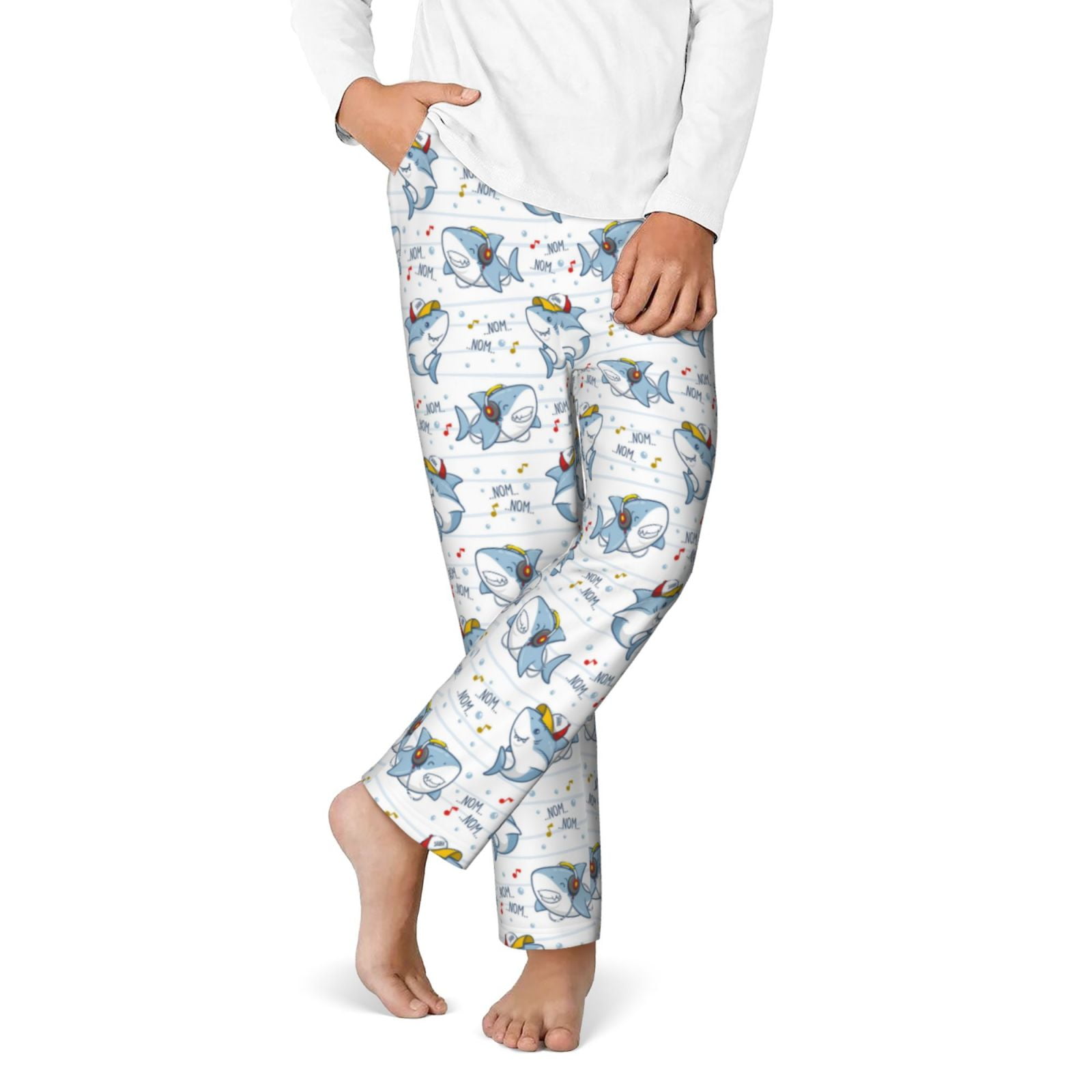 Rocae Party Shark Cute for Teenagers' Pajama Pants,Girls lounge pants ...