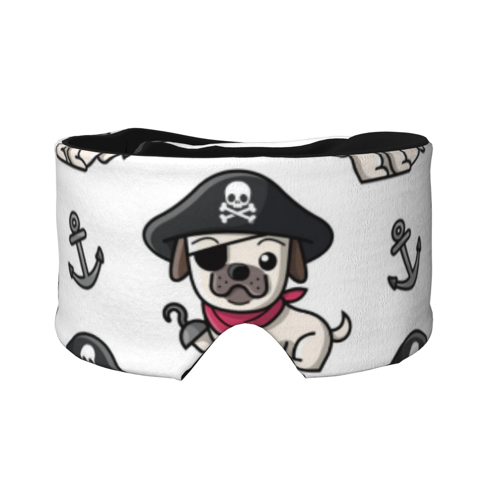 Rocae Pirate Puppy for Sleep Mask for Sleeping, Soft and Skin Friendly ...