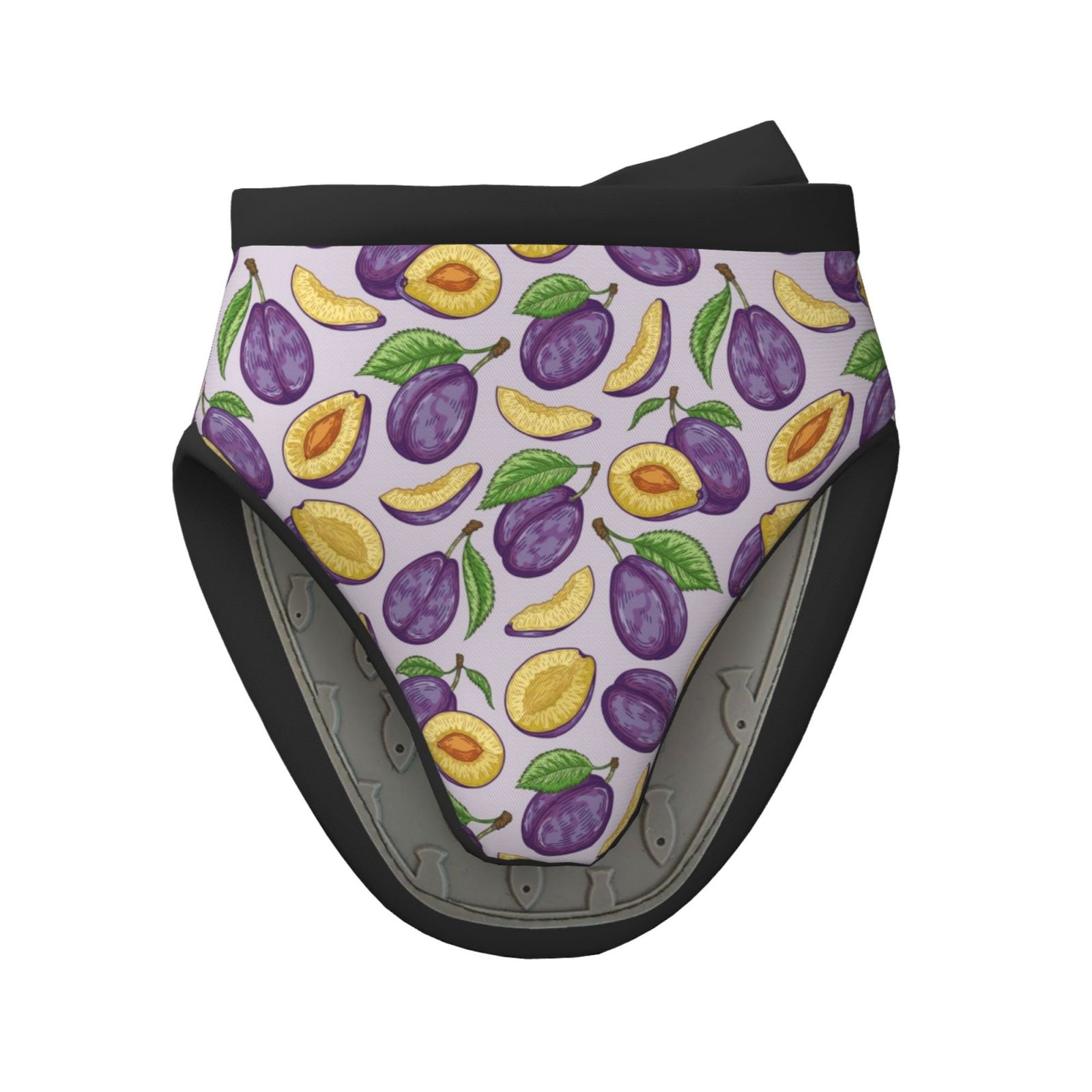 Rocae Plum for Mini Oven Mitts Rubber Oven Glove, Kitchen Mittens, Cute ...