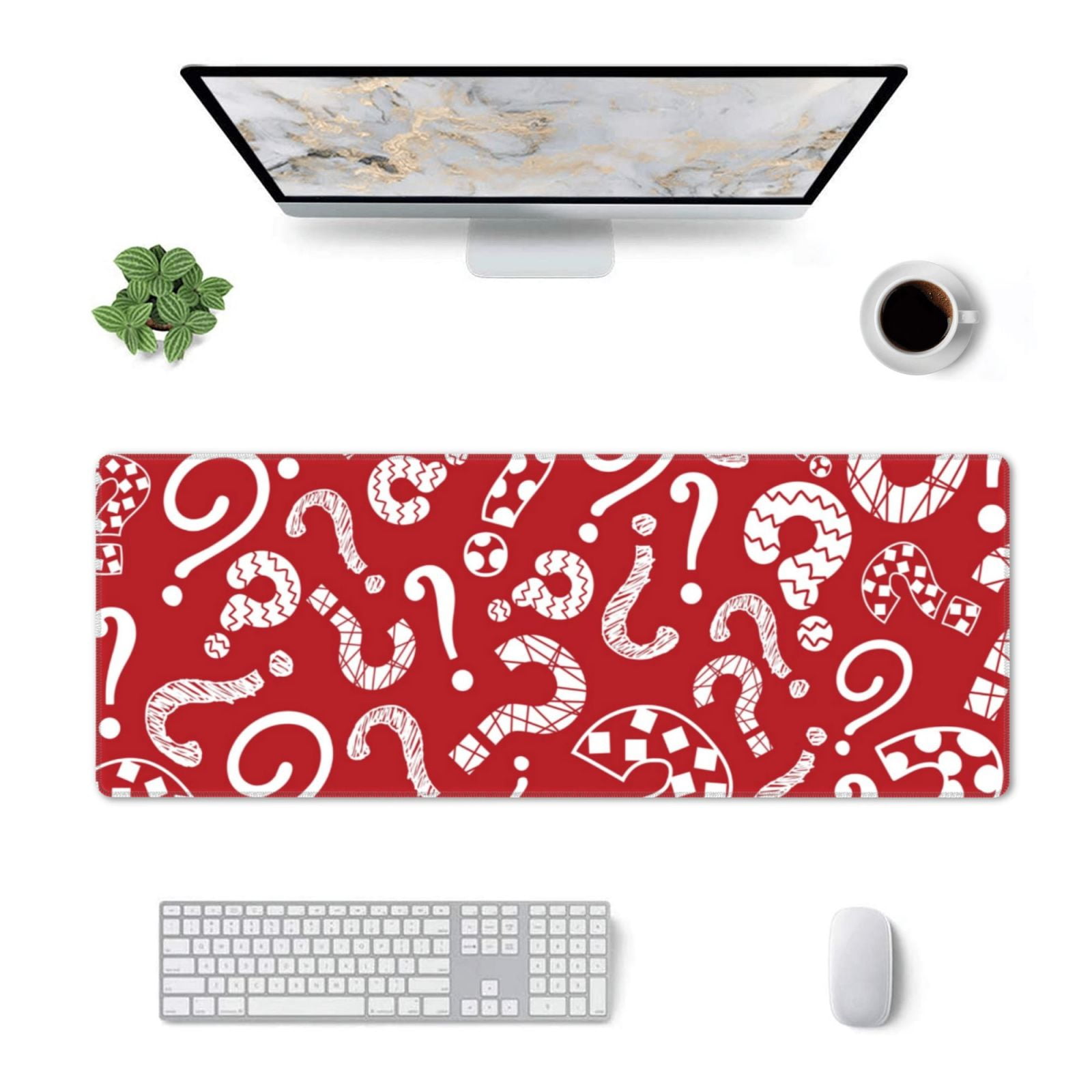 Rocae Question Marks1 for Gaming Mouse Pad, Mouse Pad Large, Office ...
