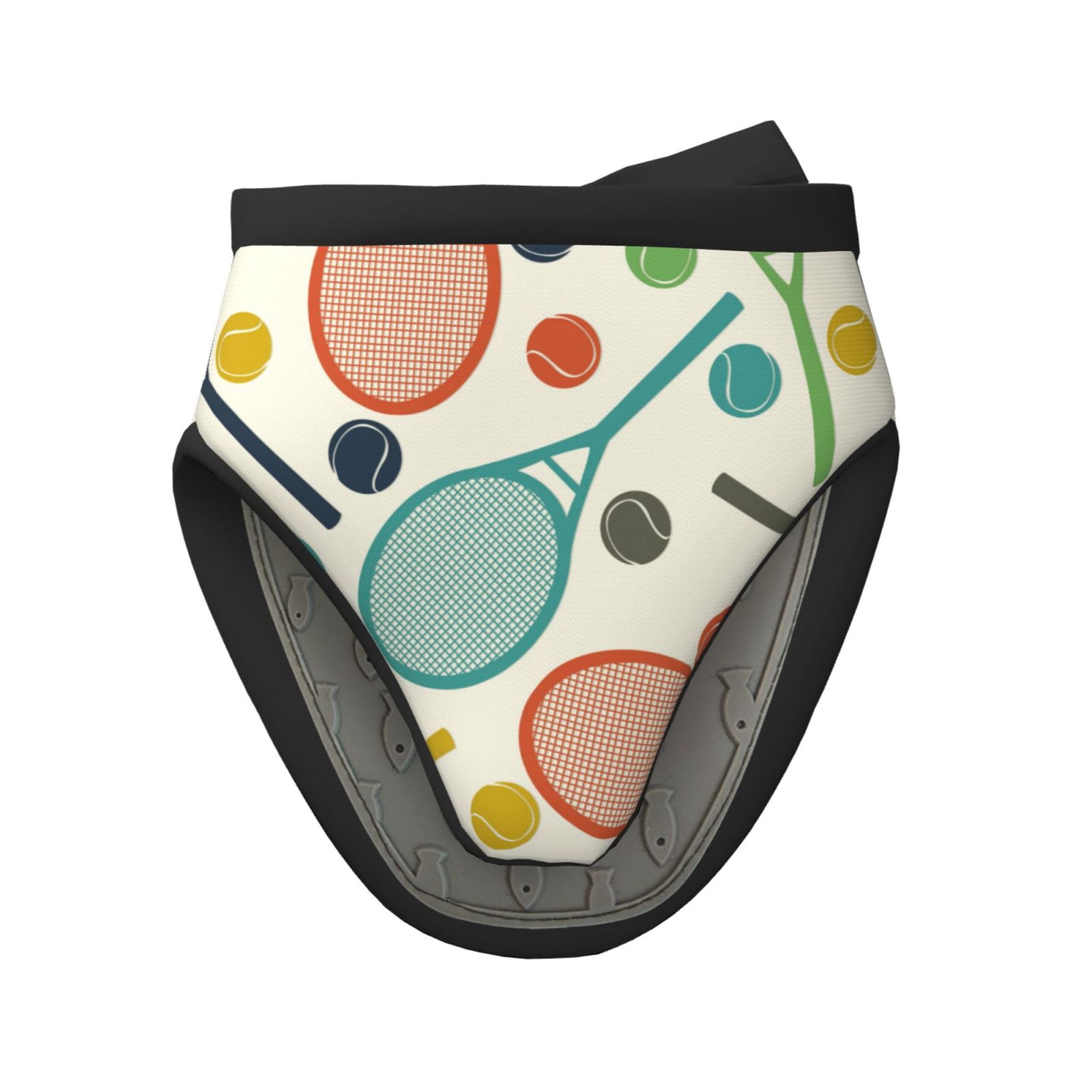 Rocae Racket and Tennis Ball for Mini Oven Mitts Rubber Oven Glove ...