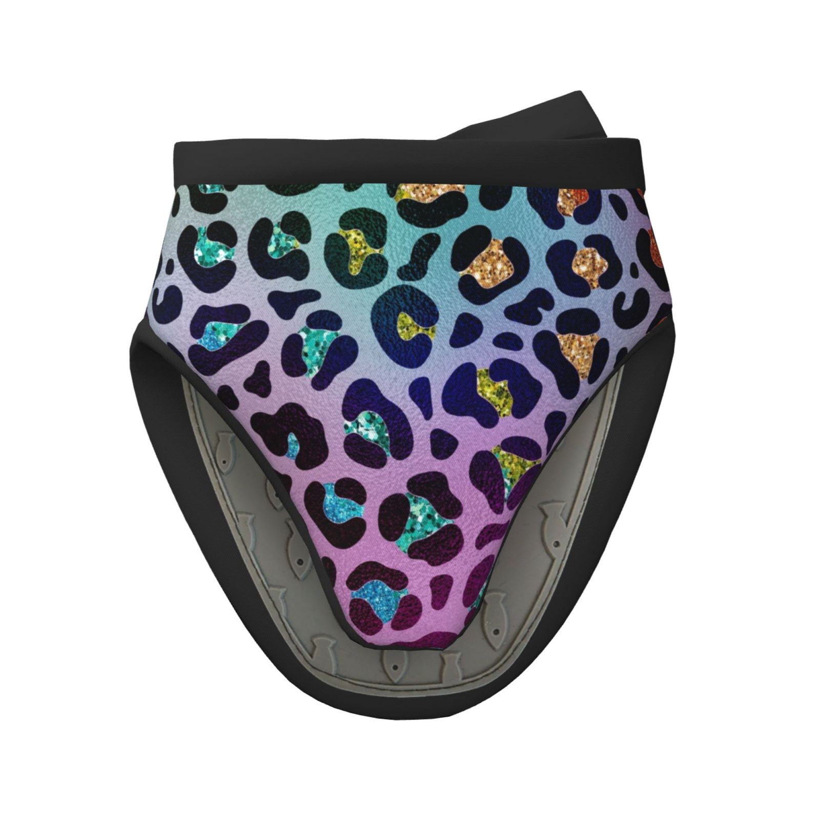 Rocae Rainbow Animal Skin for Mini Oven Mitts Rubber Oven Glove ...