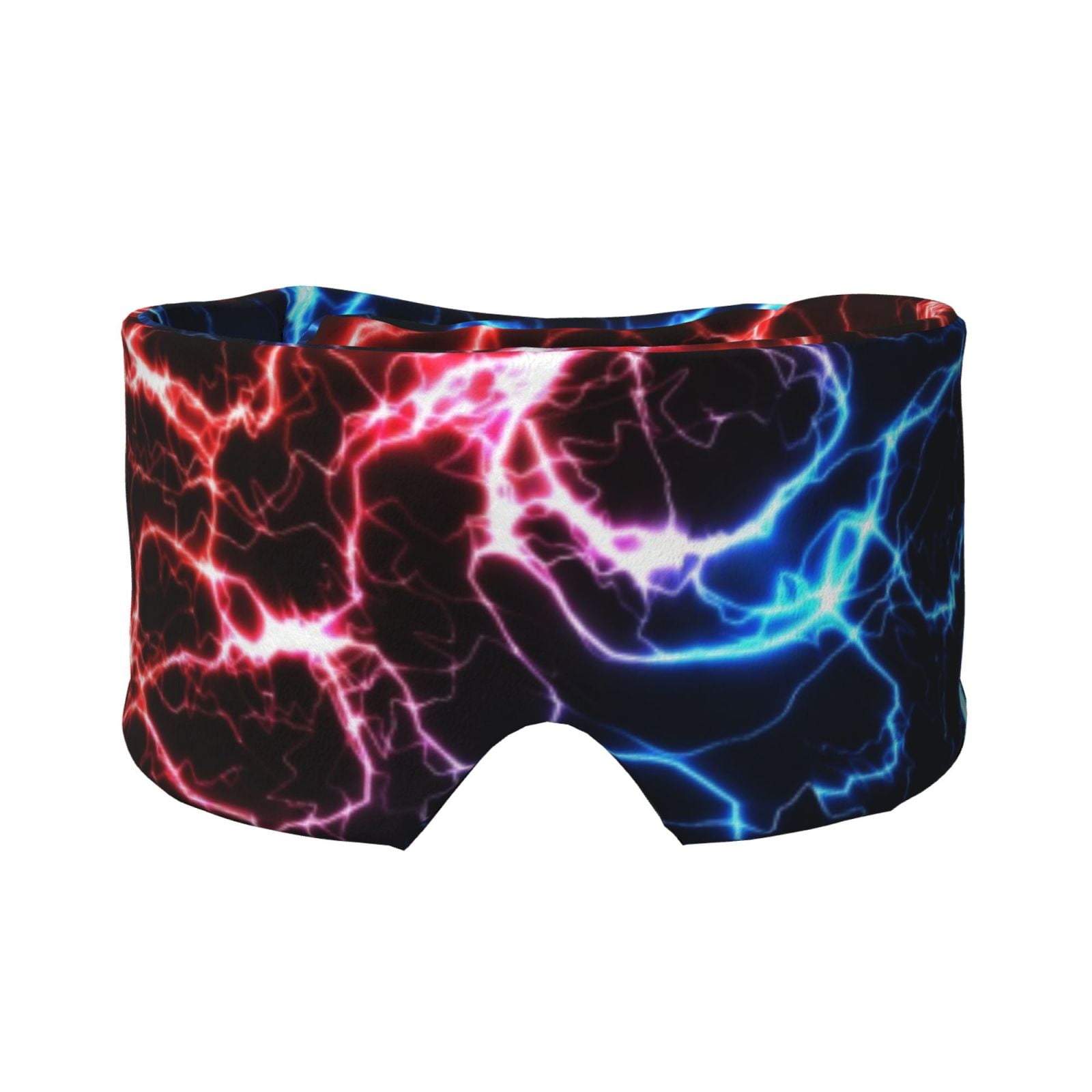 Rocae Red And Blue Lightning for Sleep Mask for Sleeping, Soft and Skin ...