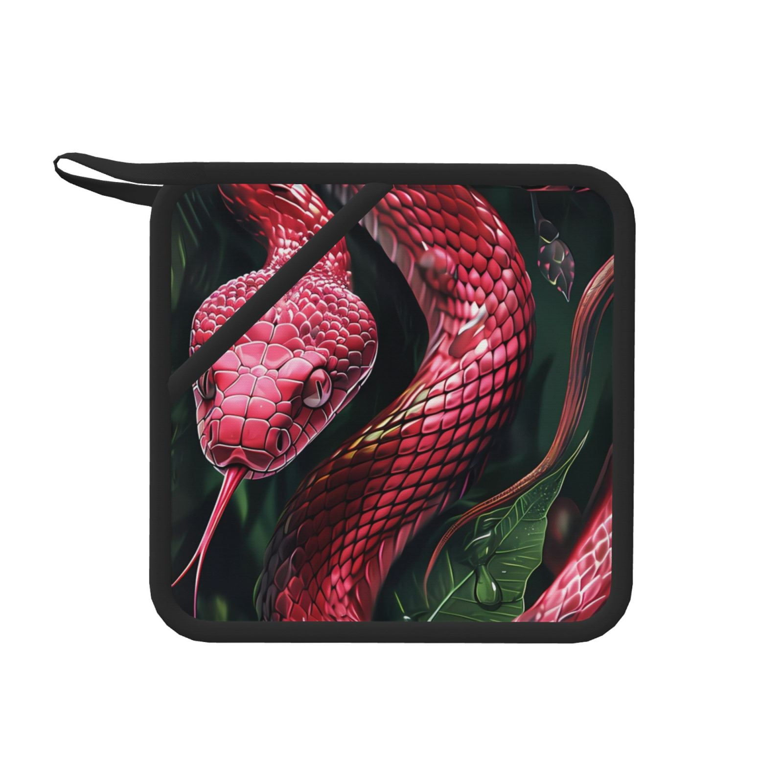 Rocae Red Viper Jungle Intensity for Square Silicone Anti-scalding Mat ...