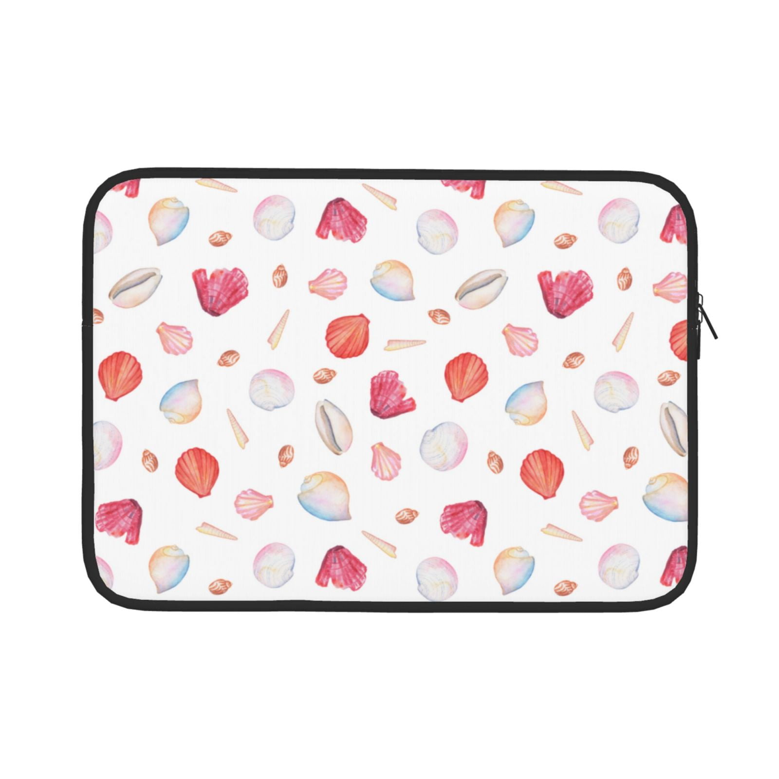 Rocae Red coral and scallop seashell for Classic Slim Ergonomic ...