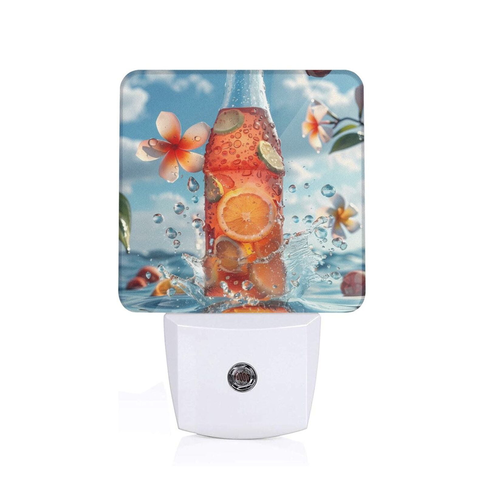Rocae Refreshing Citrus Splash for 0.5W Plug in Night Light, Dusk to ...