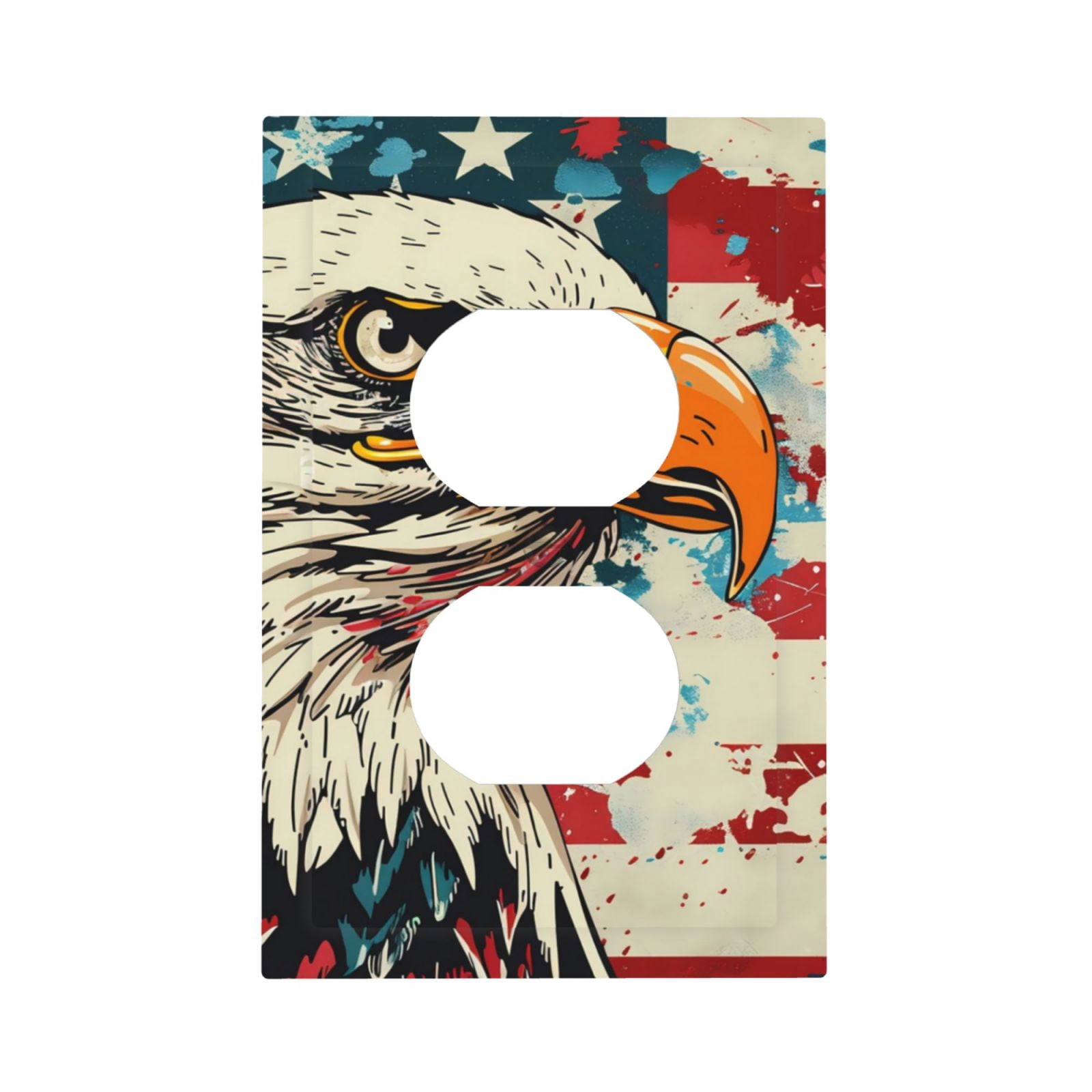 Rocae Retro American Eagle for Decorator Light Switch or Receptacle ...