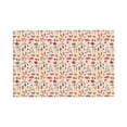 Rocae Retro Autum Mushrooms Printed Heat Resistant Place Mats,Classic ...