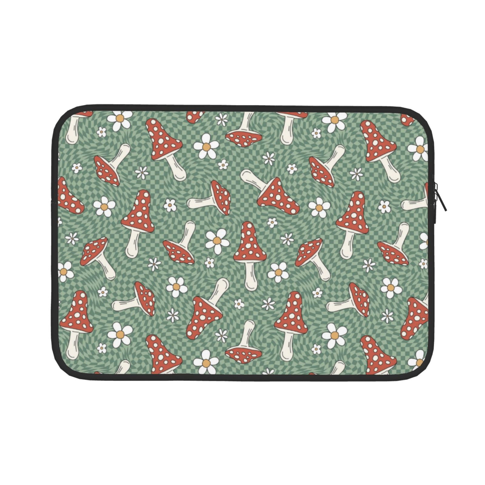 Rocae Retro Hippie Groovy Mushroom for Classic Slim Ergonomic Briefcase ...