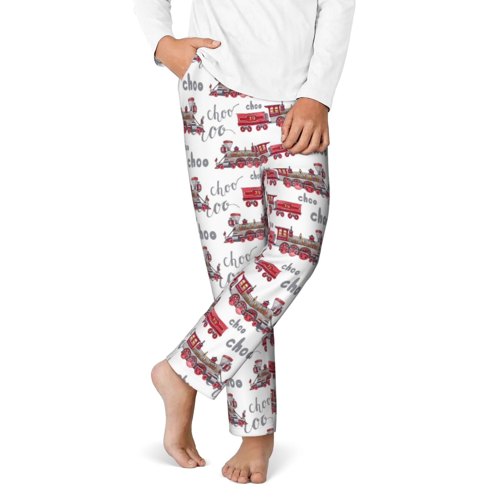 Rocae Retro Train for Teenagers' Pajama Pants,Girls lounge pants ...