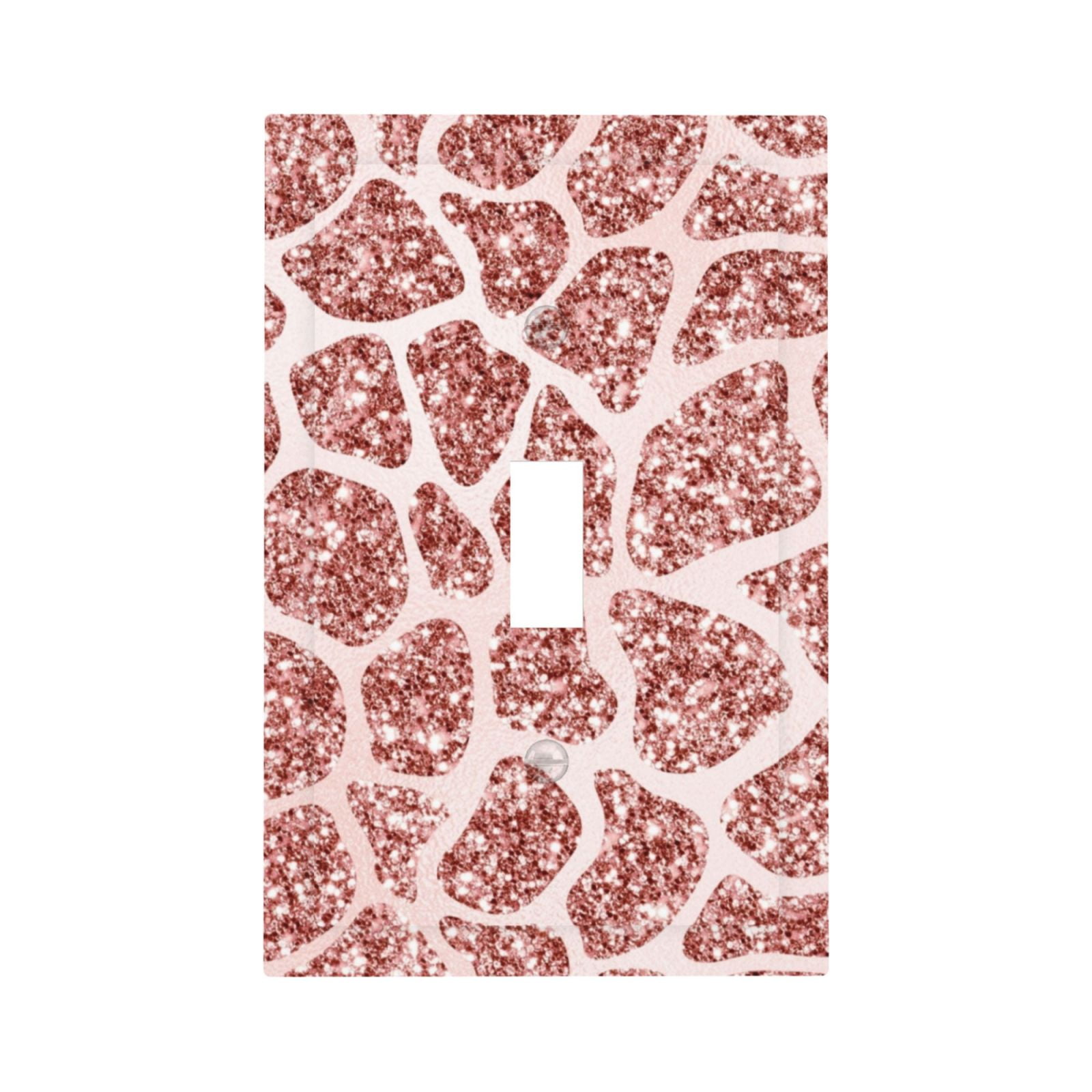 Rocae Rose Gold Abstract Spots for Decorator Light Switch or Receptacle ...