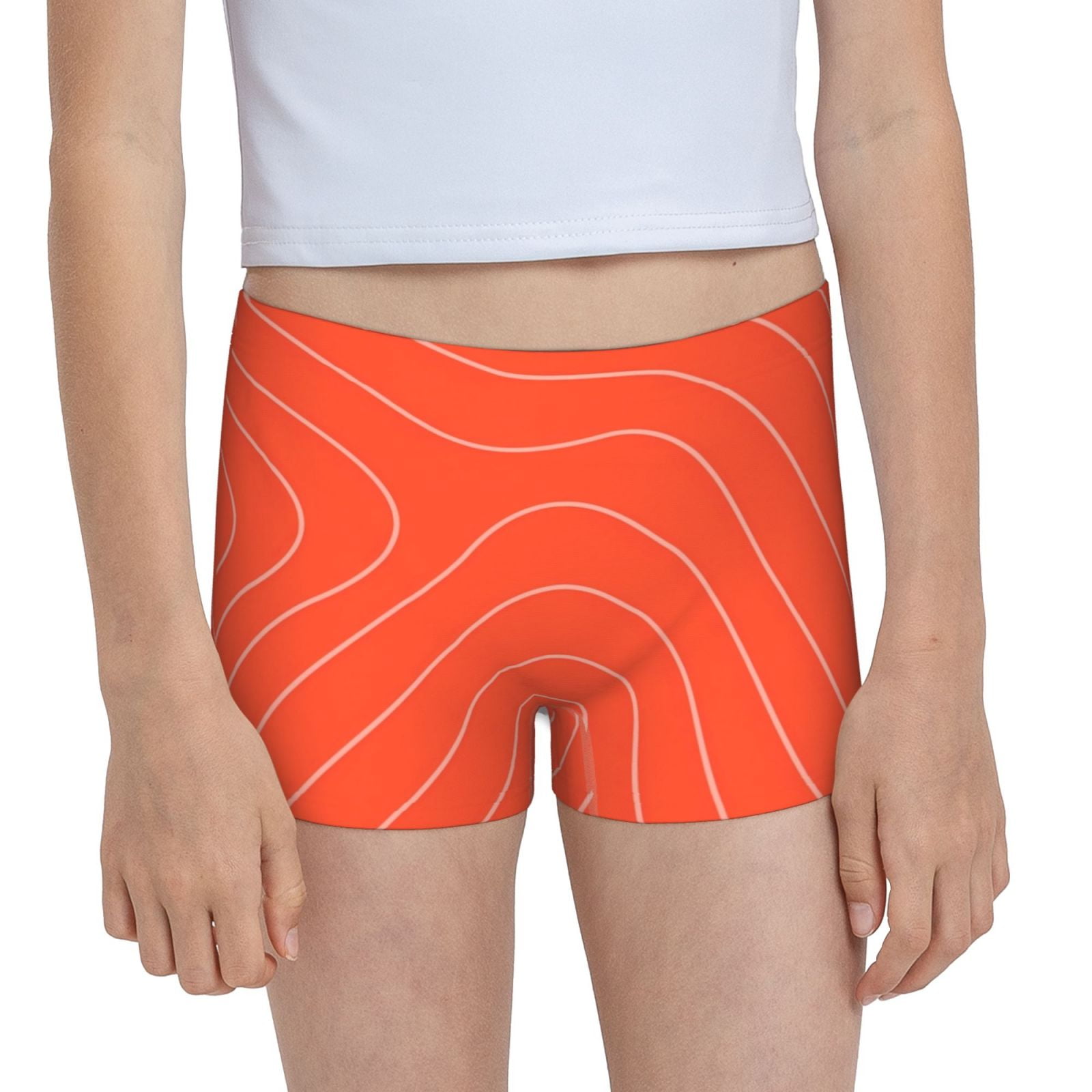 Rocae Salmon Fish Meat for Girls' Cotton Boxer Briefs, Soft Mid-rise ...