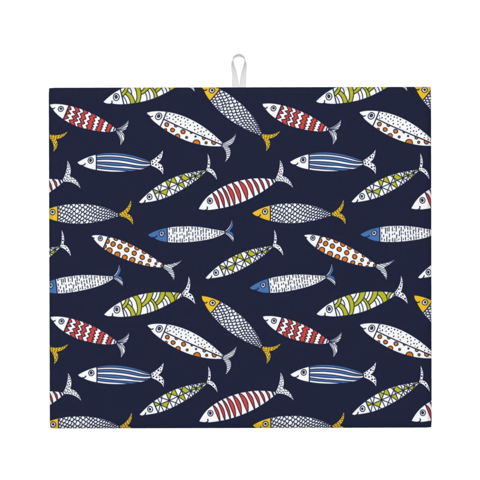 Rocae Sardine for Drying Mat for Kitchen 16*18 inch Easy to Clean Dish ...