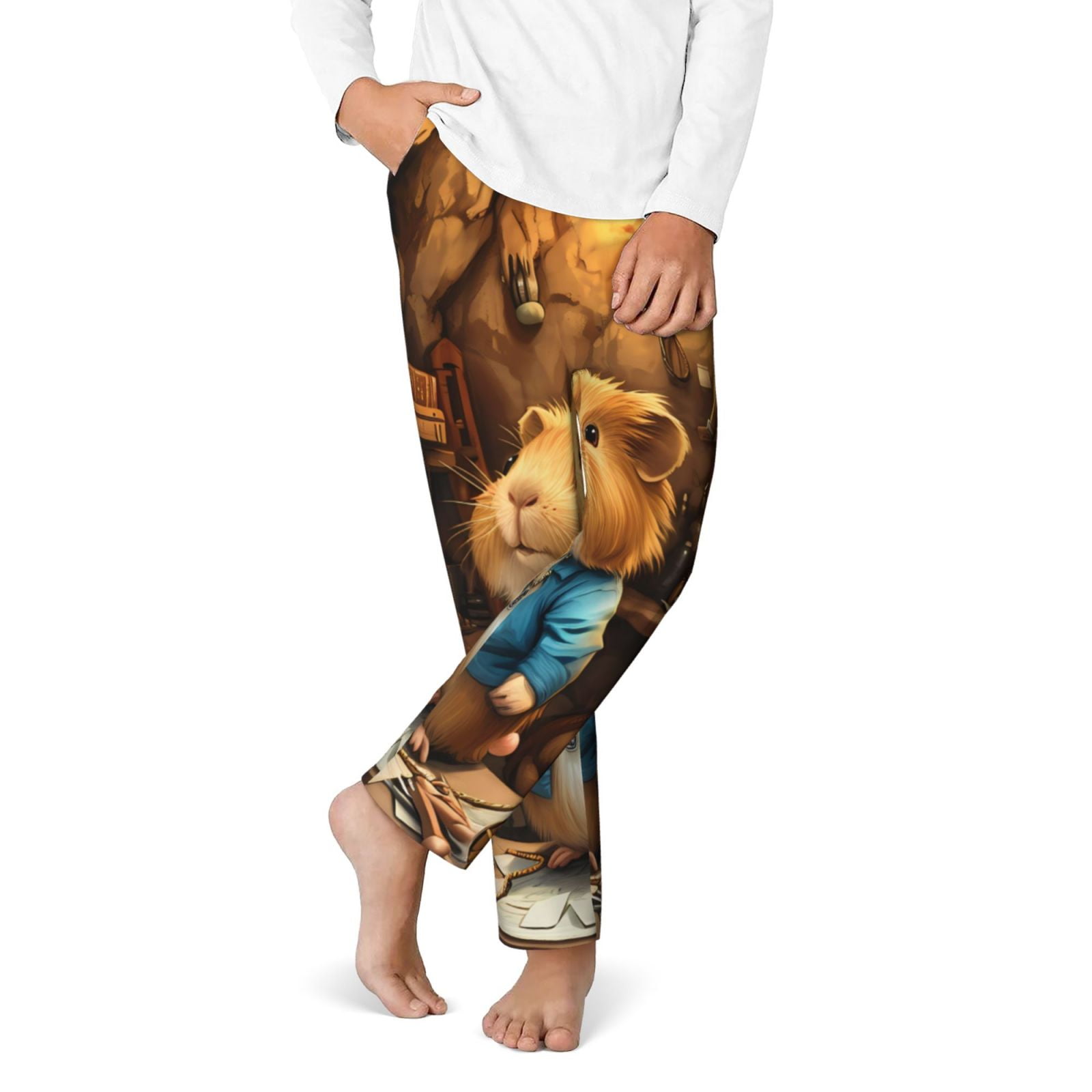 Rocae Scientist Guinea Pig for Teenagers' Pajama Pants,Girls lounge ...