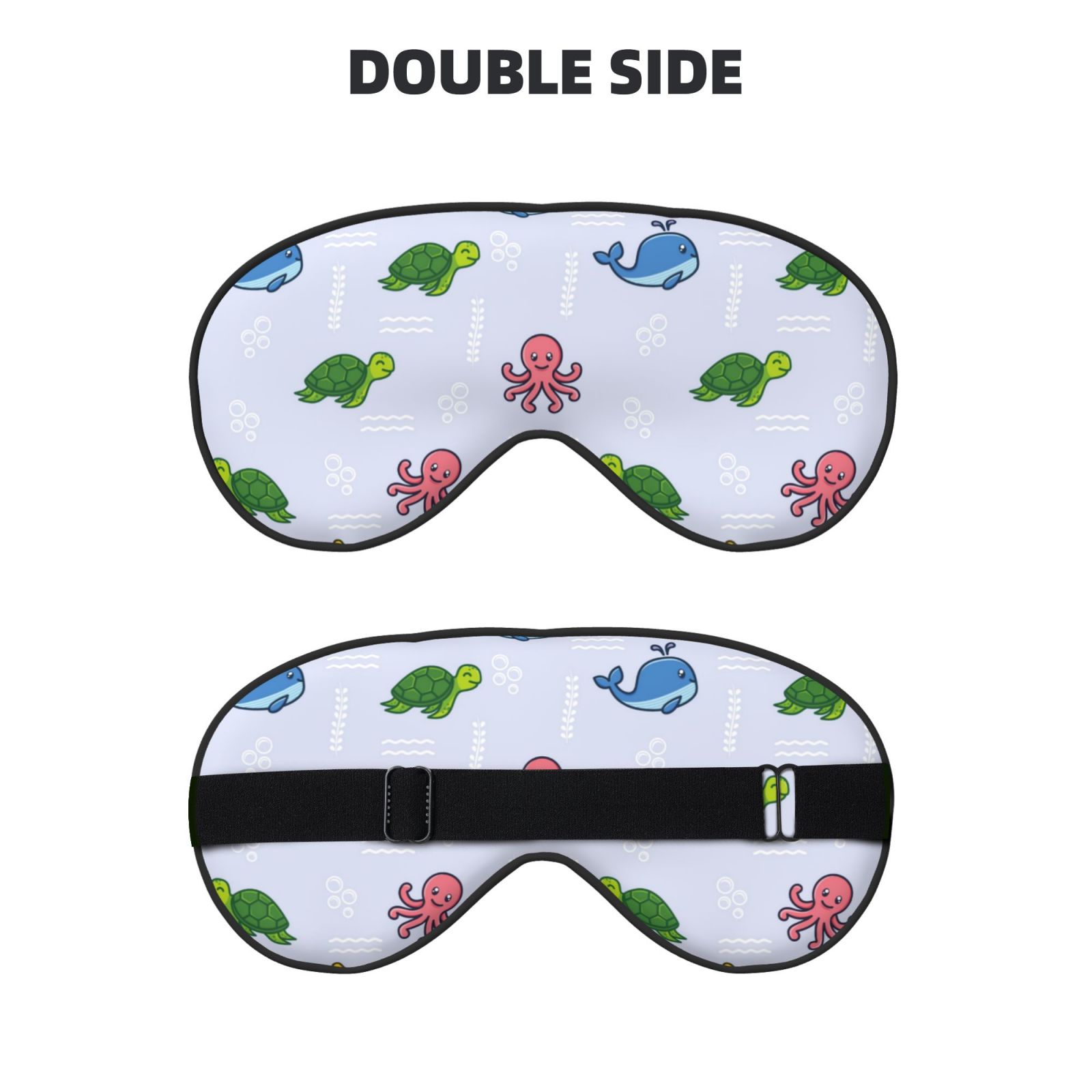 Rocae Sea Turtle Whale for Mask for Women Men, Luxury Eye Cover Eye ...
