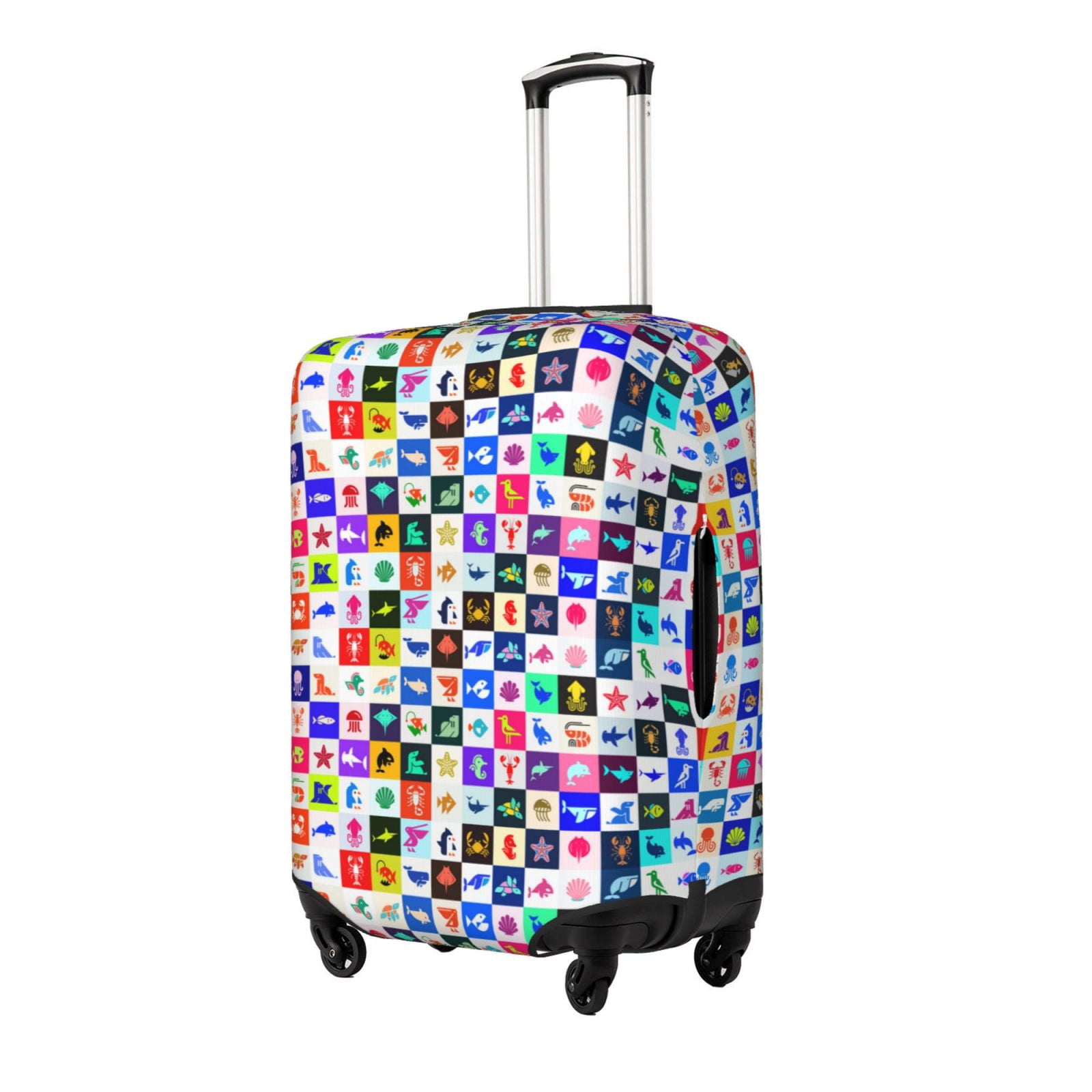 Rocae Sea animals Collage for Suitcase Cove Durable Luggage Protector ...