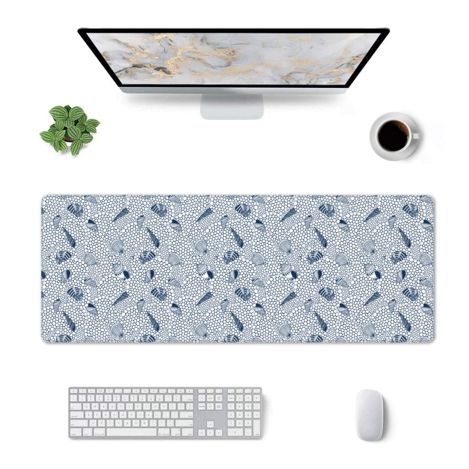 Rocae Shells And Sand for Gaming Mouse Pad, Mouse Pad Large, Office ...