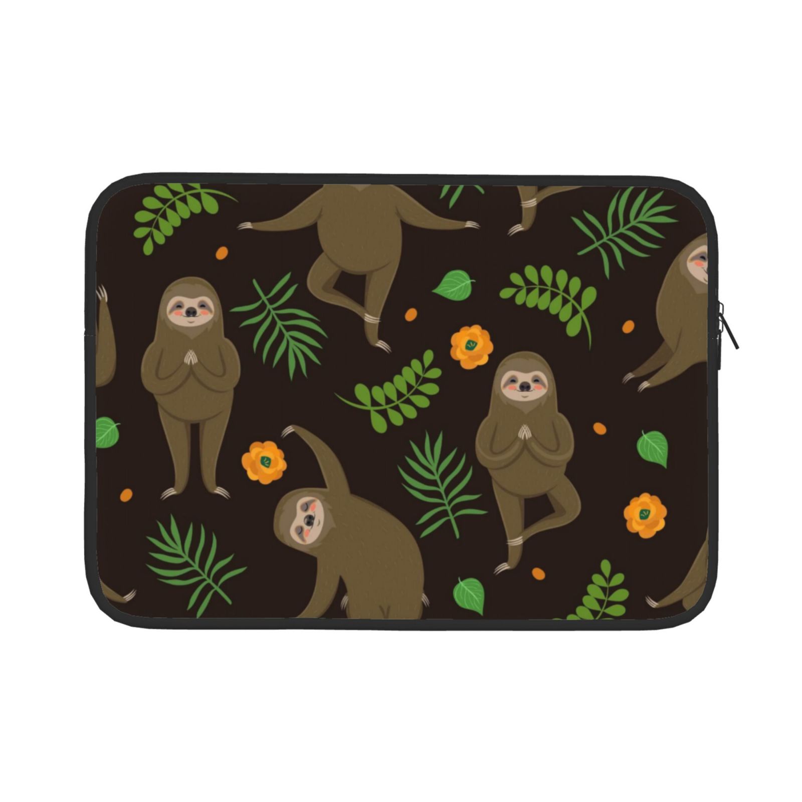 Rocae Sloth Doing Yoga for Classic Slim Ergonomic Briefcase and ...